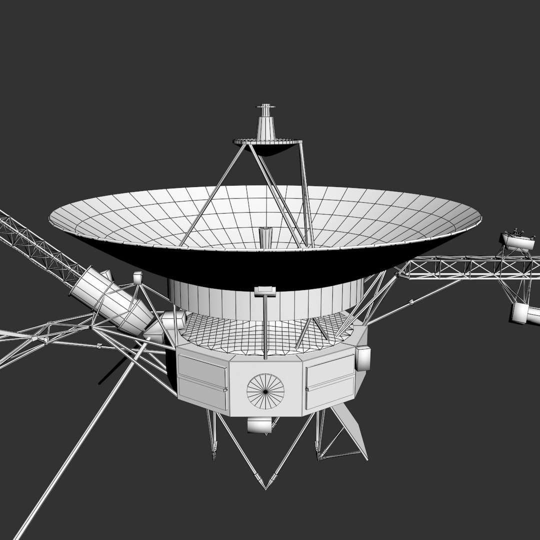 3D Nasa Voyager 1 Model - TurboSquid 1464964