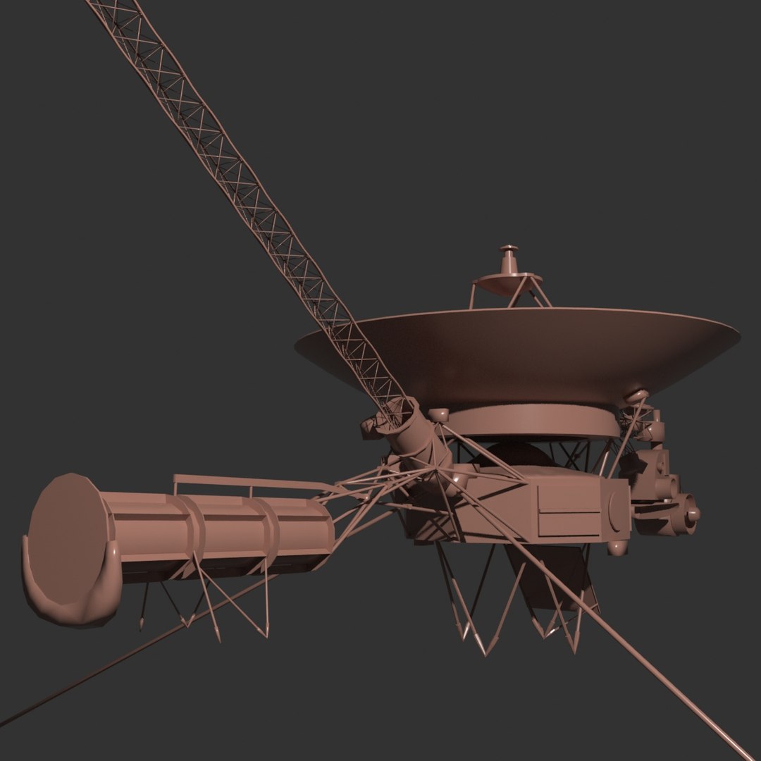 3D Nasa Voyager 1 Model - TurboSquid 1464964