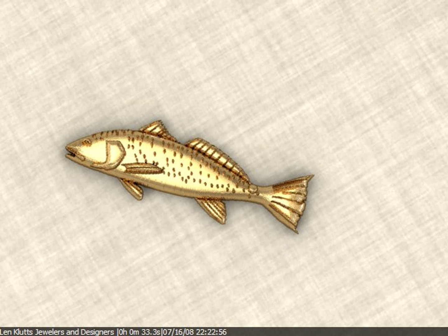 Redfish 3d Model