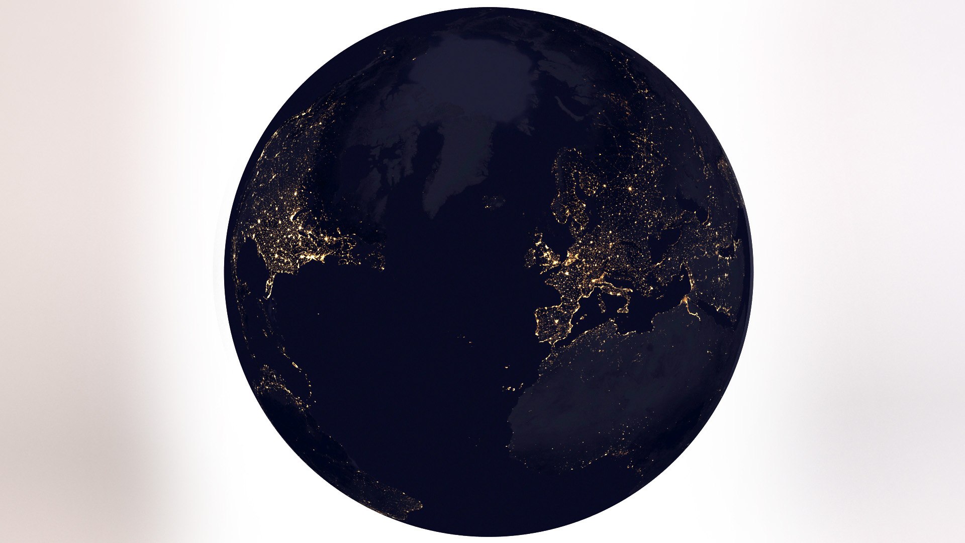 Planet Earth Night 3D Model - TurboSquid 1442398