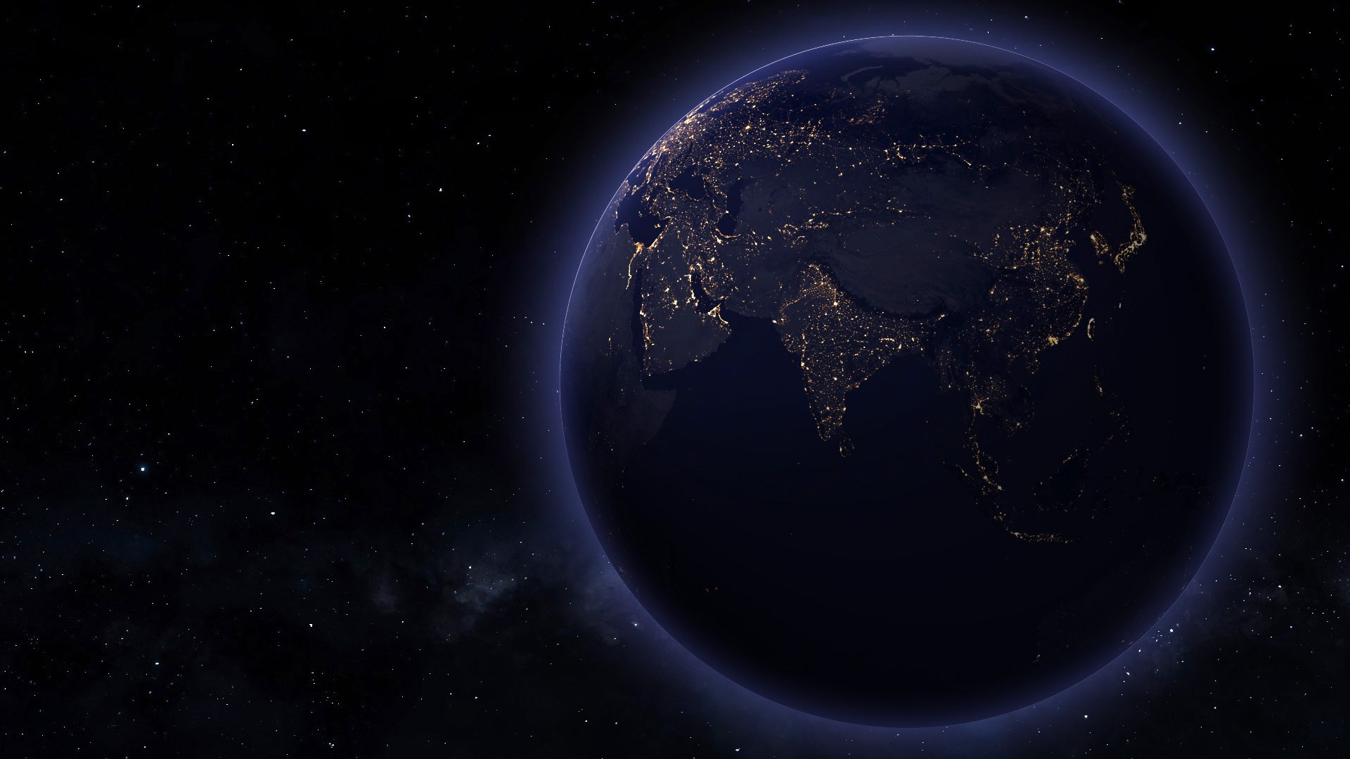 Planet Earth Night 3D Model - TurboSquid 1442398