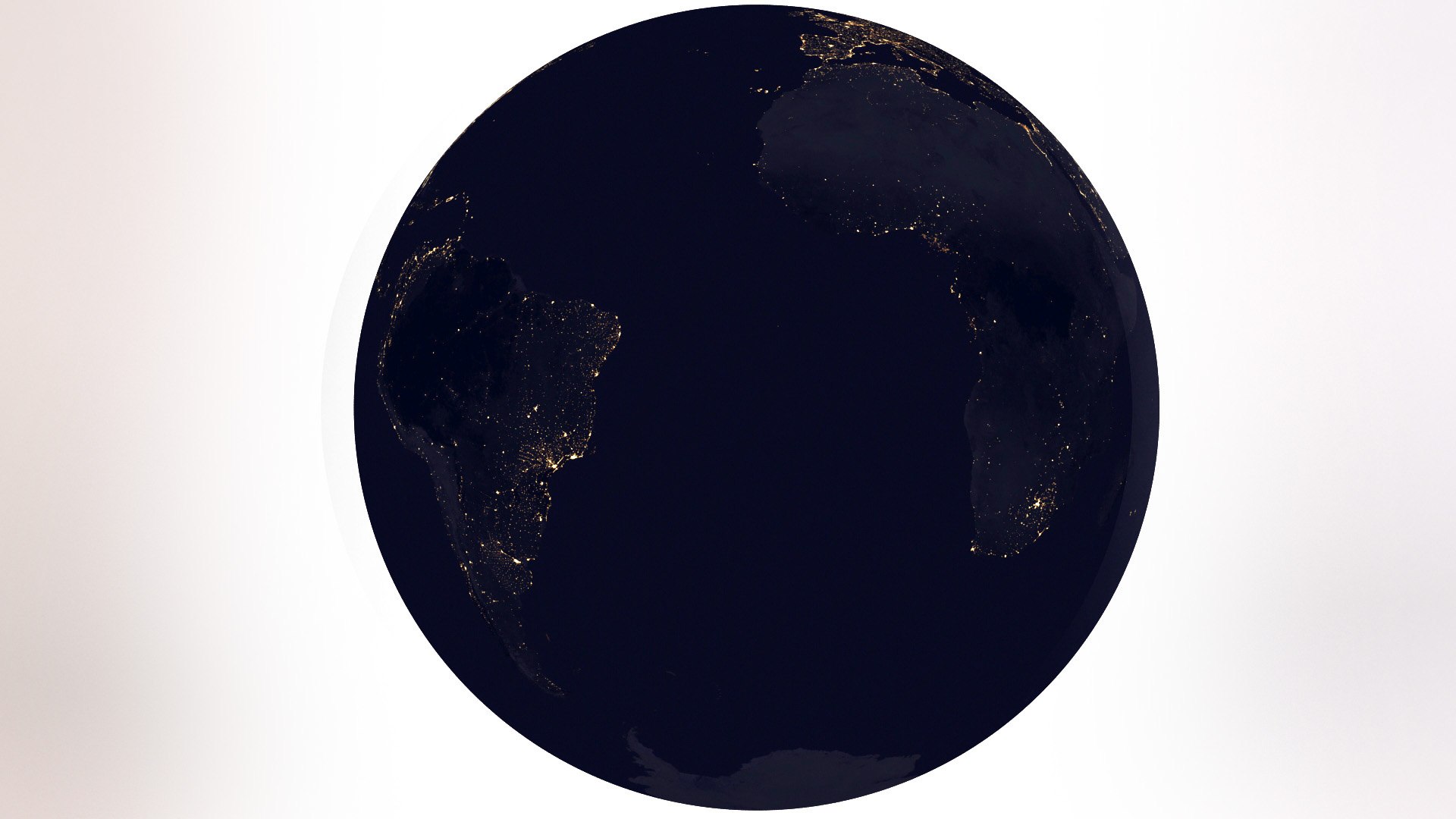 Planet Earth Night 3D Model - TurboSquid 1442398