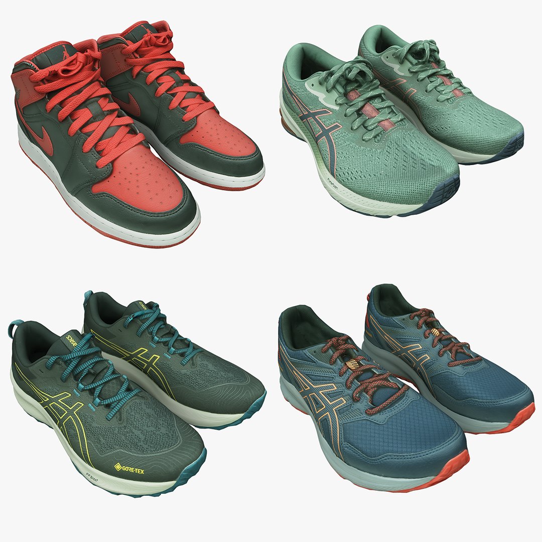 Shoes Collection 42 3D - TurboSquid 2115174