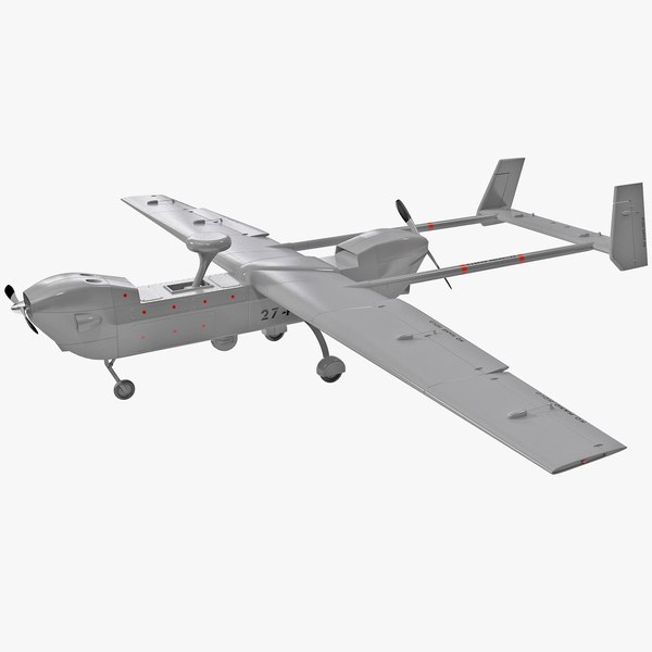 3ds max rq-5 hunter unmanned aircraft plane