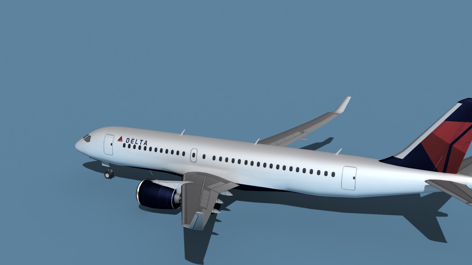 3D model Bombardier CS100 Delta - TurboSquid 1763229