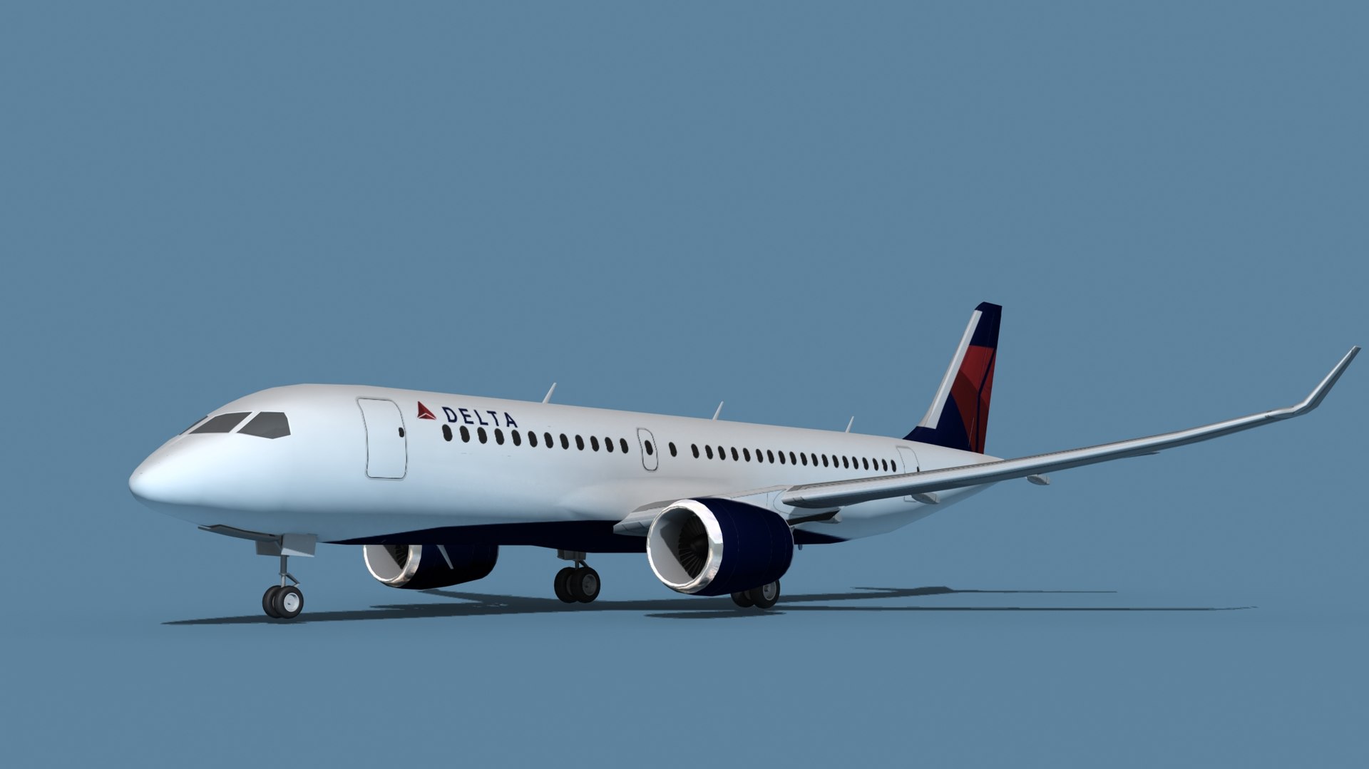 3D model Bombardier CS100 Delta - TurboSquid 1763229