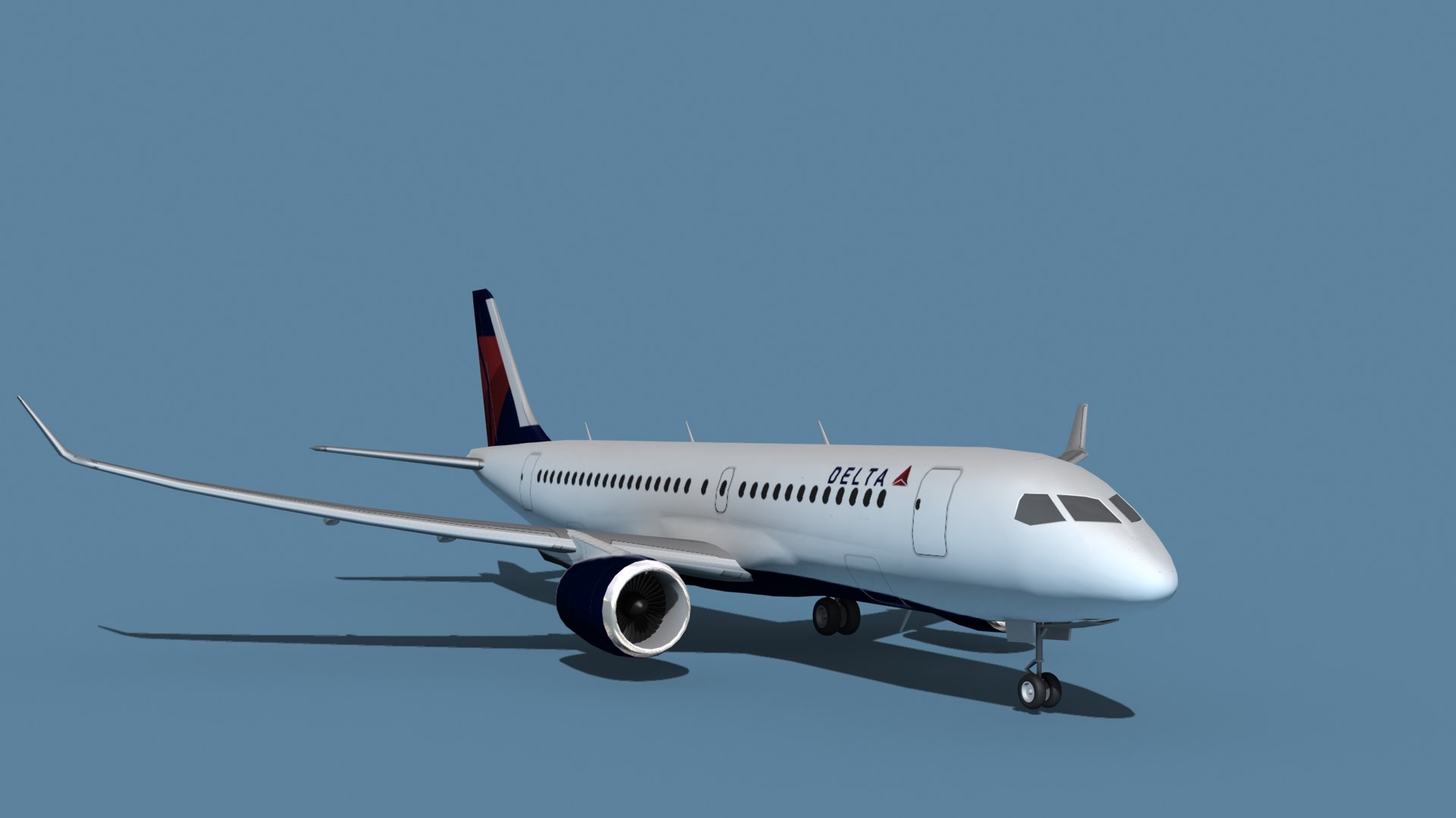 3D model Bombardier CS100 Delta - TurboSquid 1763229