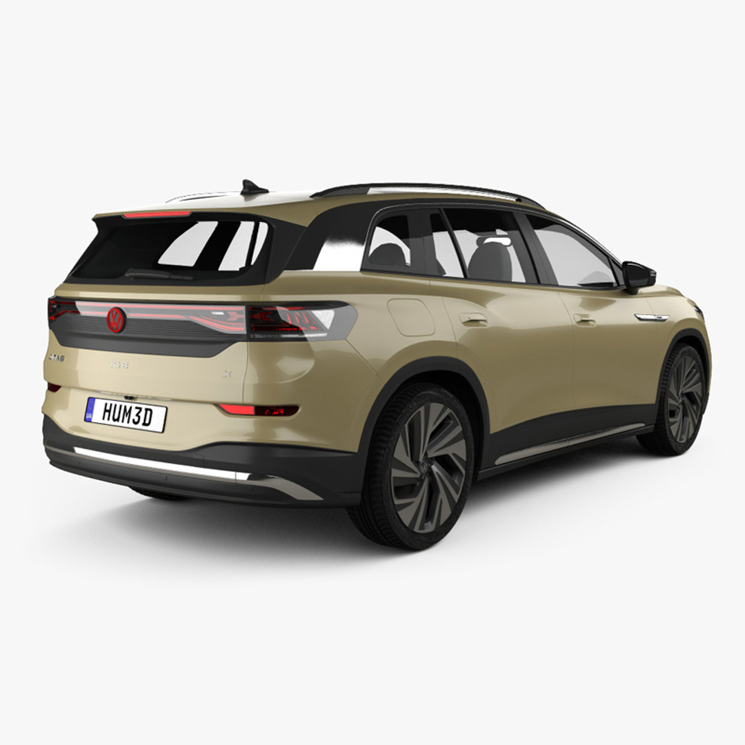 modelo 3d Volkswagen ID6 X Prime 2021 - TurboSquid 1759964