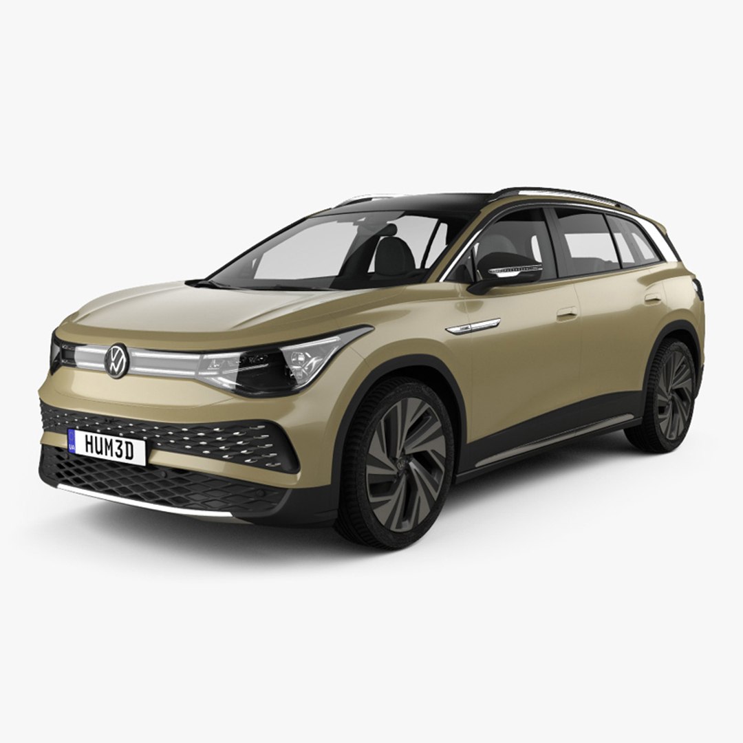 폭스바겐 ID6 X 프라임 2021 3D 모델 - TurboSquid 1759964