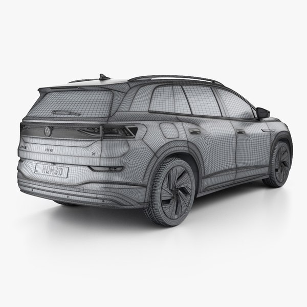 modelo 3d Volkswagen ID6 X Prime 2021 - TurboSquid 1759964