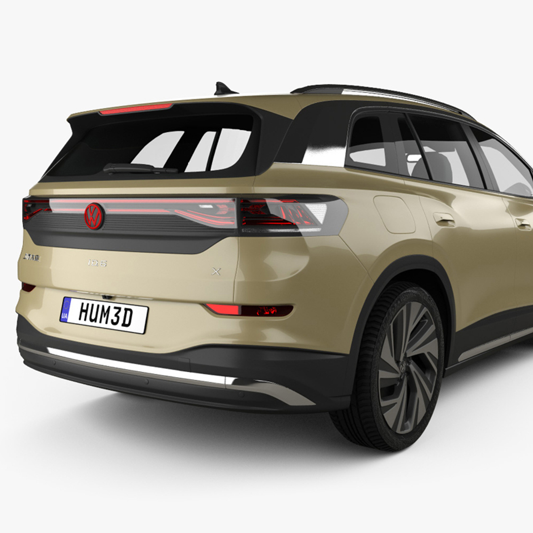 modelo 3d Volkswagen ID6 X Prime 2021 - TurboSquid 1759964