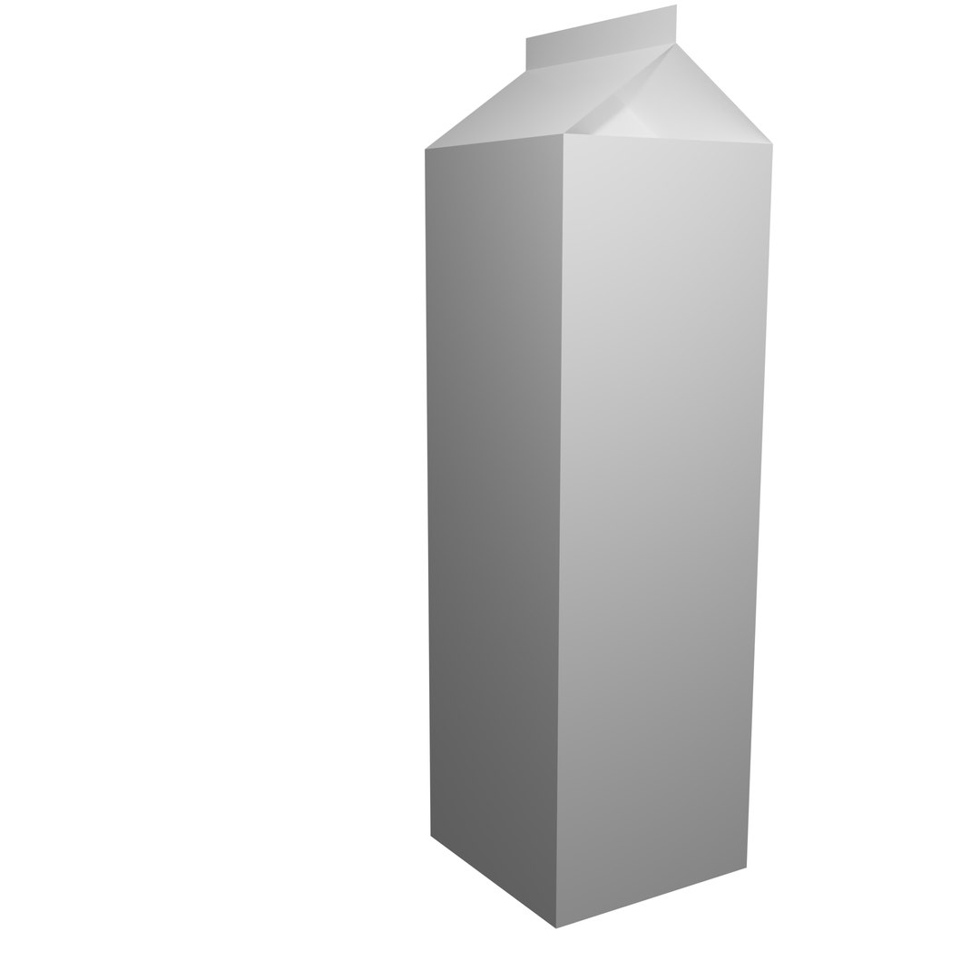 Milk Box Model - TurboSquid 1464477