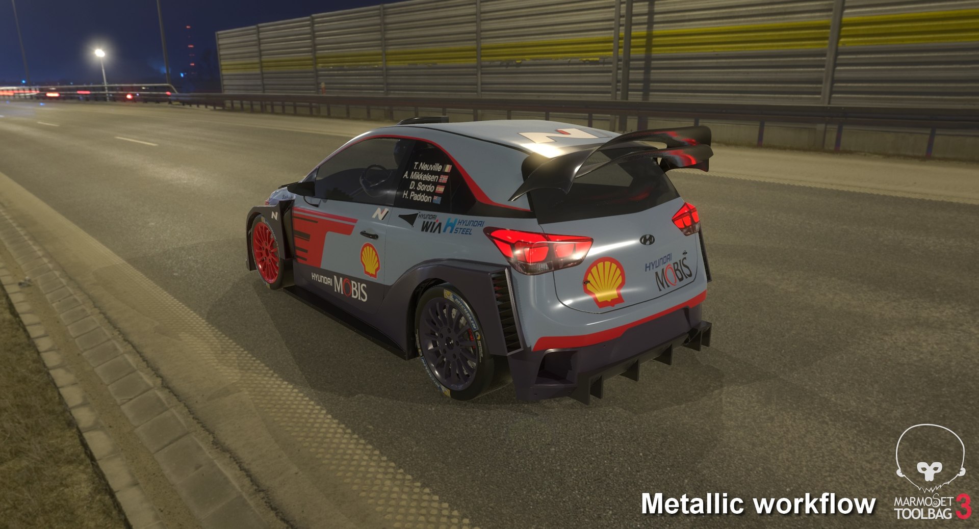 3D low-poly hyundai i20 wrc model - TurboSquid 1276141