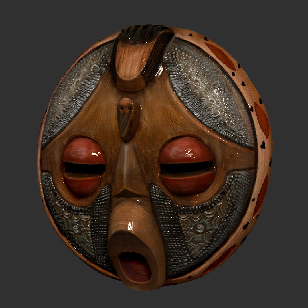 3D model african mask - TurboSquid 1322014