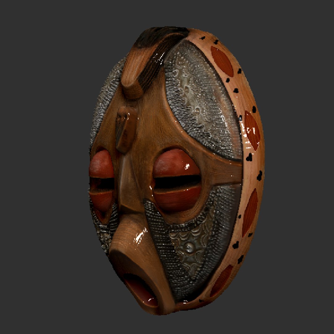 3D model african mask - TurboSquid 1322014