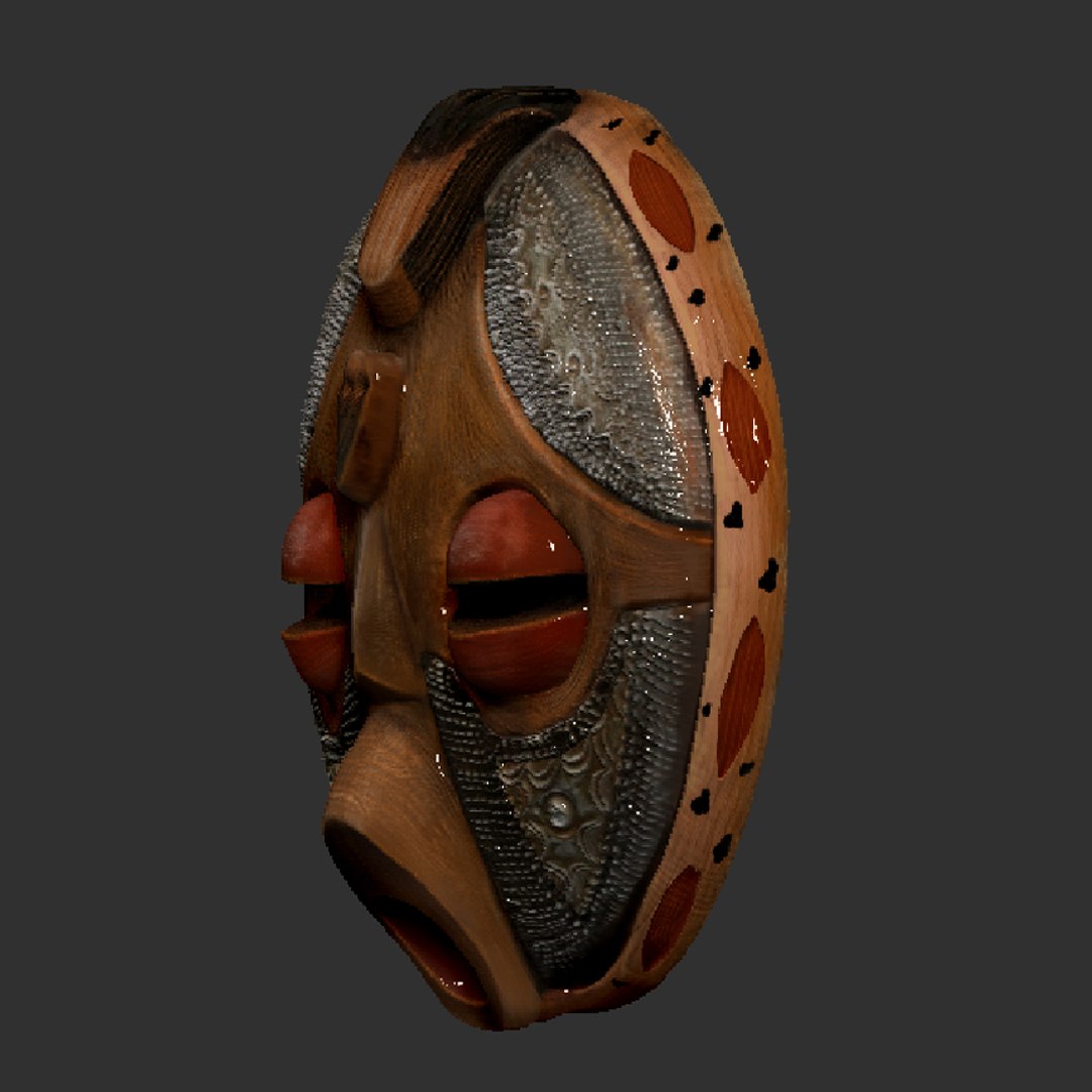 3D model african mask - TurboSquid 1322014