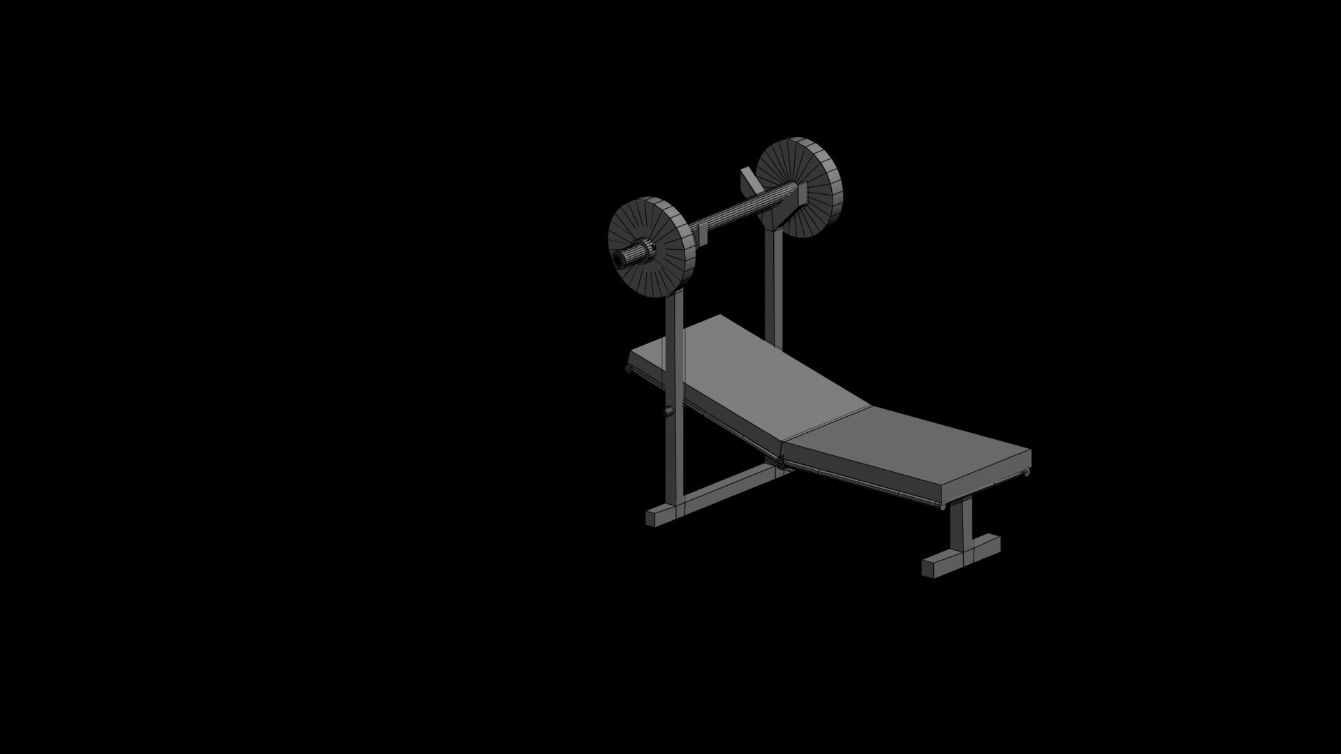 Weight Bench 3D Model - TurboSquid 1699542