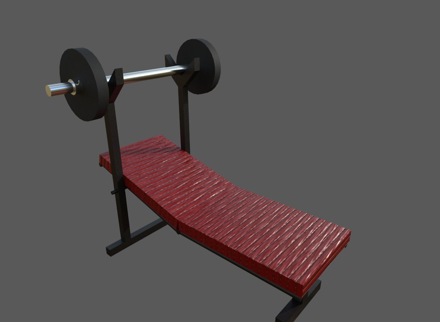 Weight Bench 3D Model - TurboSquid 1699542