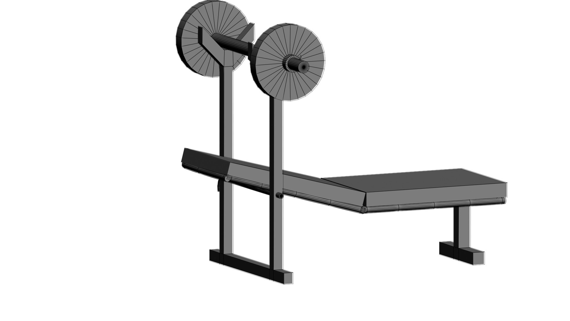 Weight Bench 3D Model - TurboSquid 1699542