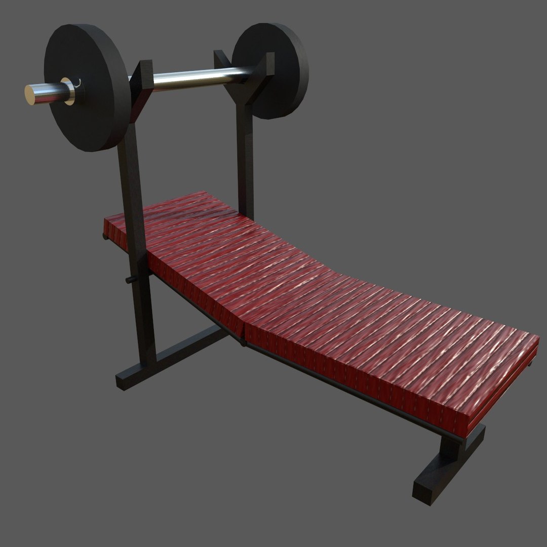 Weight Bench 3D Model - TurboSquid 1699542
