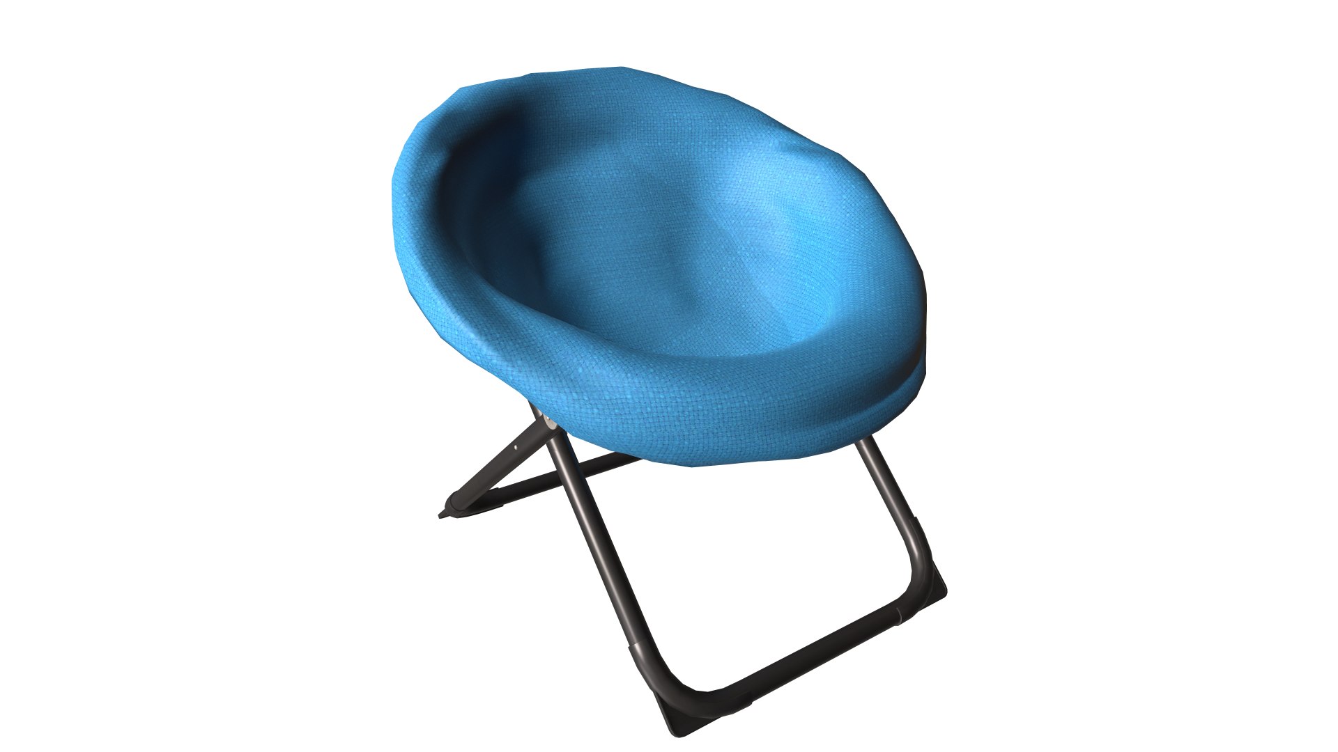 Free Round Lounge Chair 3D - TurboSquid 2136017