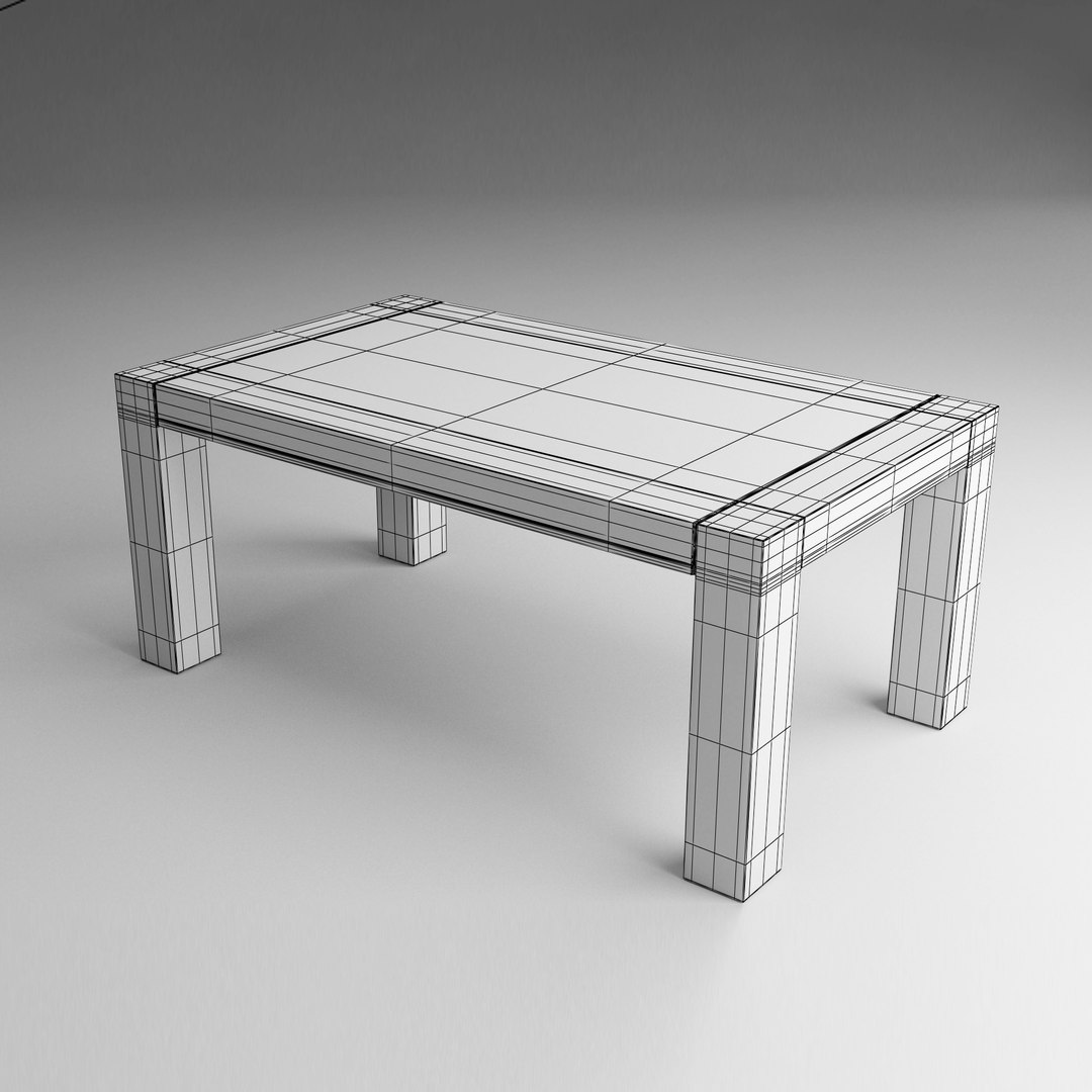 Free Table Modern 3d Model