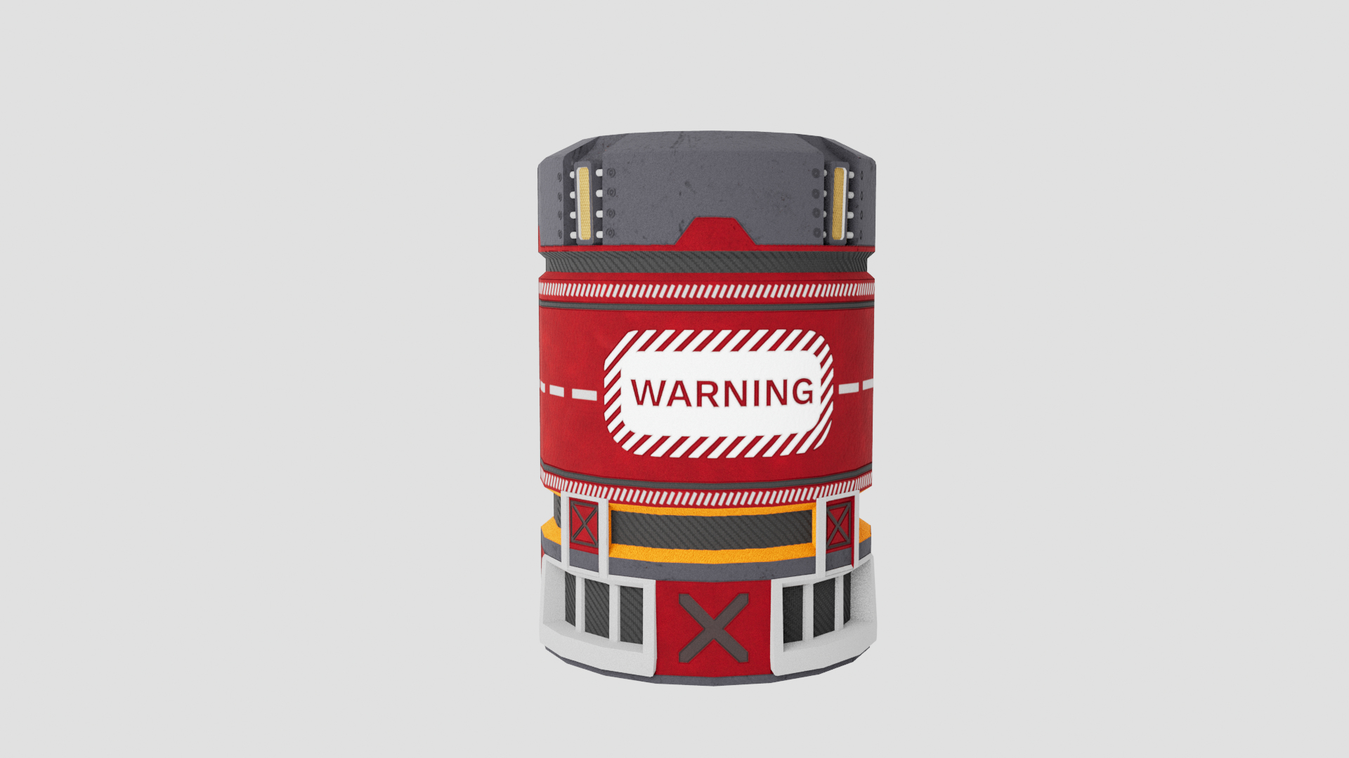 Sci-Fi Barrel 3D Model - TurboSquid 2255995