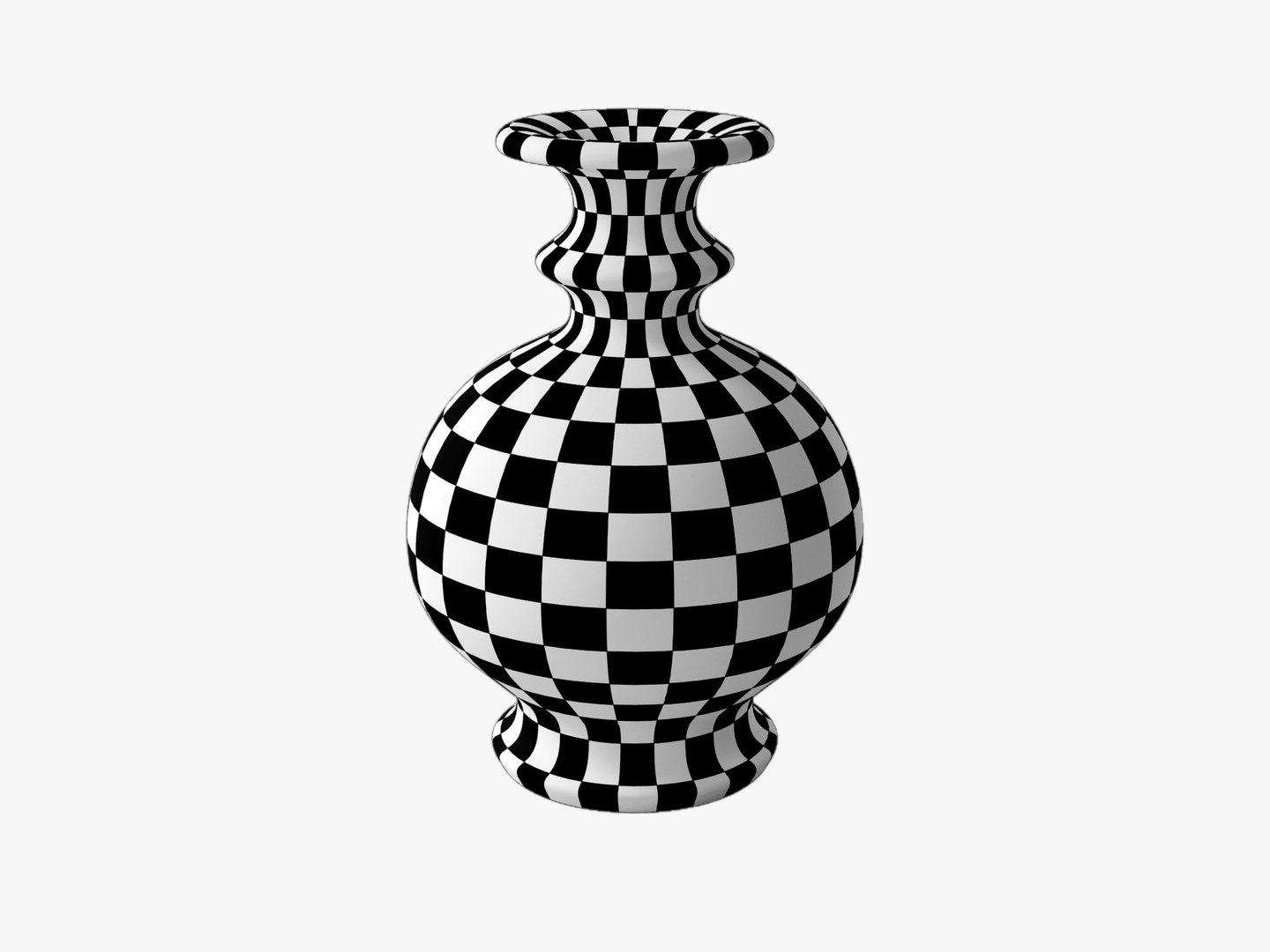 3D Orange Pop Art Vase 03 - TurboSquid 2322343