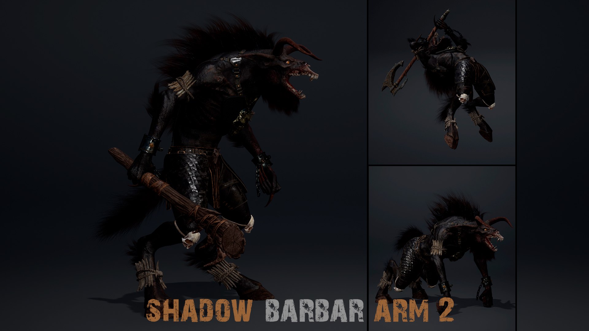 Shadow Barbar 3D - TurboSquid 2322083