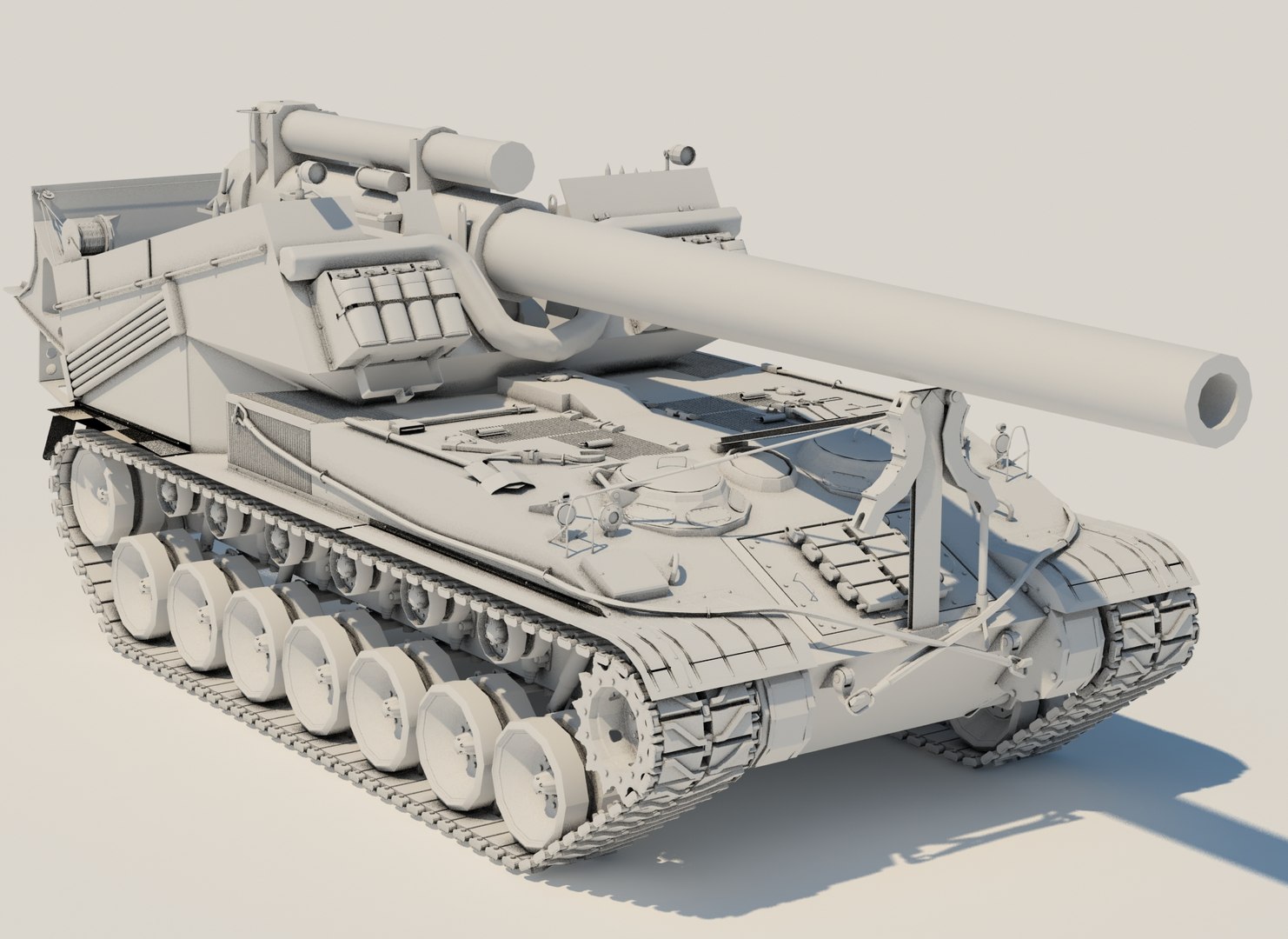 - T92 Sau 3d Model
