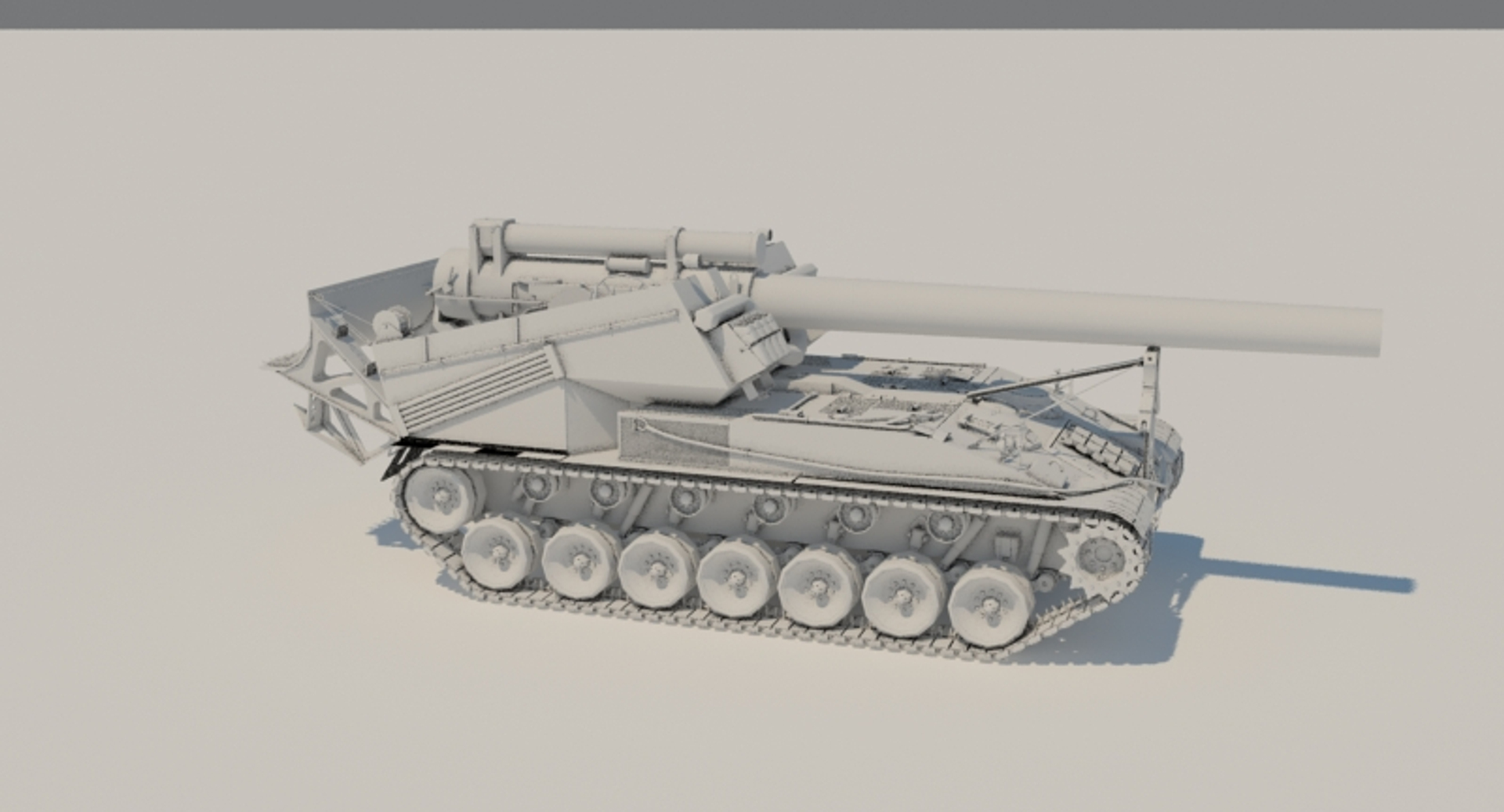 - T92 Sau 3d Model