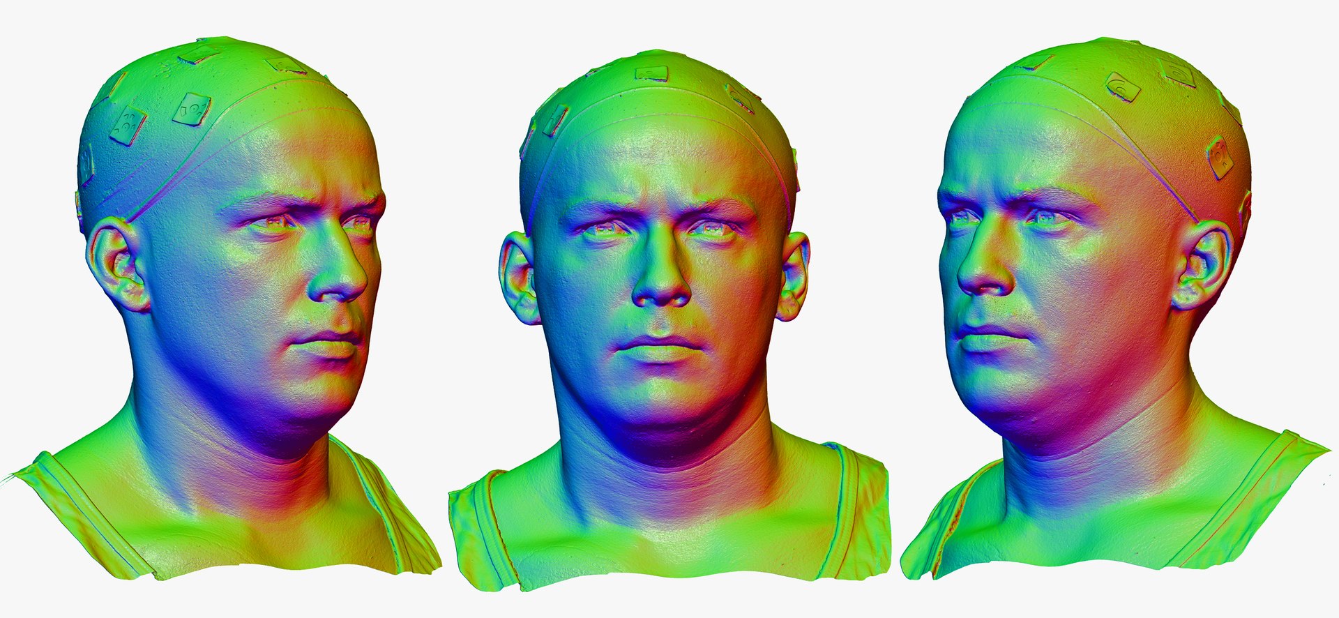 Marcus human head inner 3D model - TurboSquid 1601865