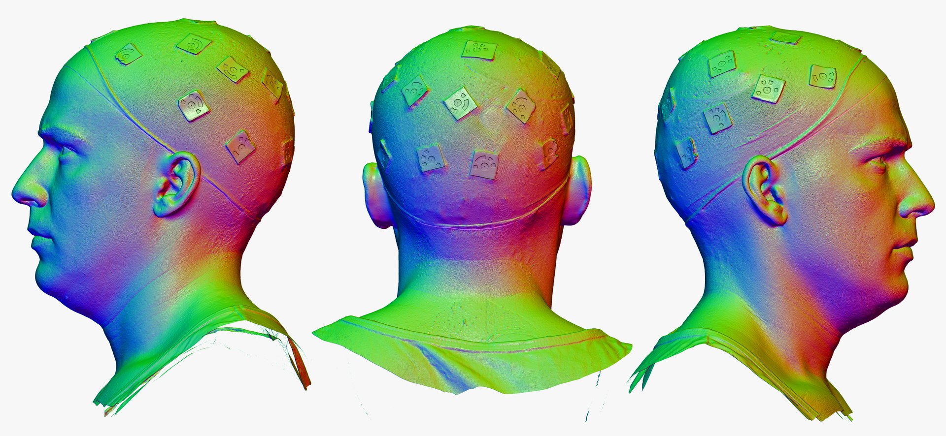 Marcus human head inner 3D model - TurboSquid 1601865