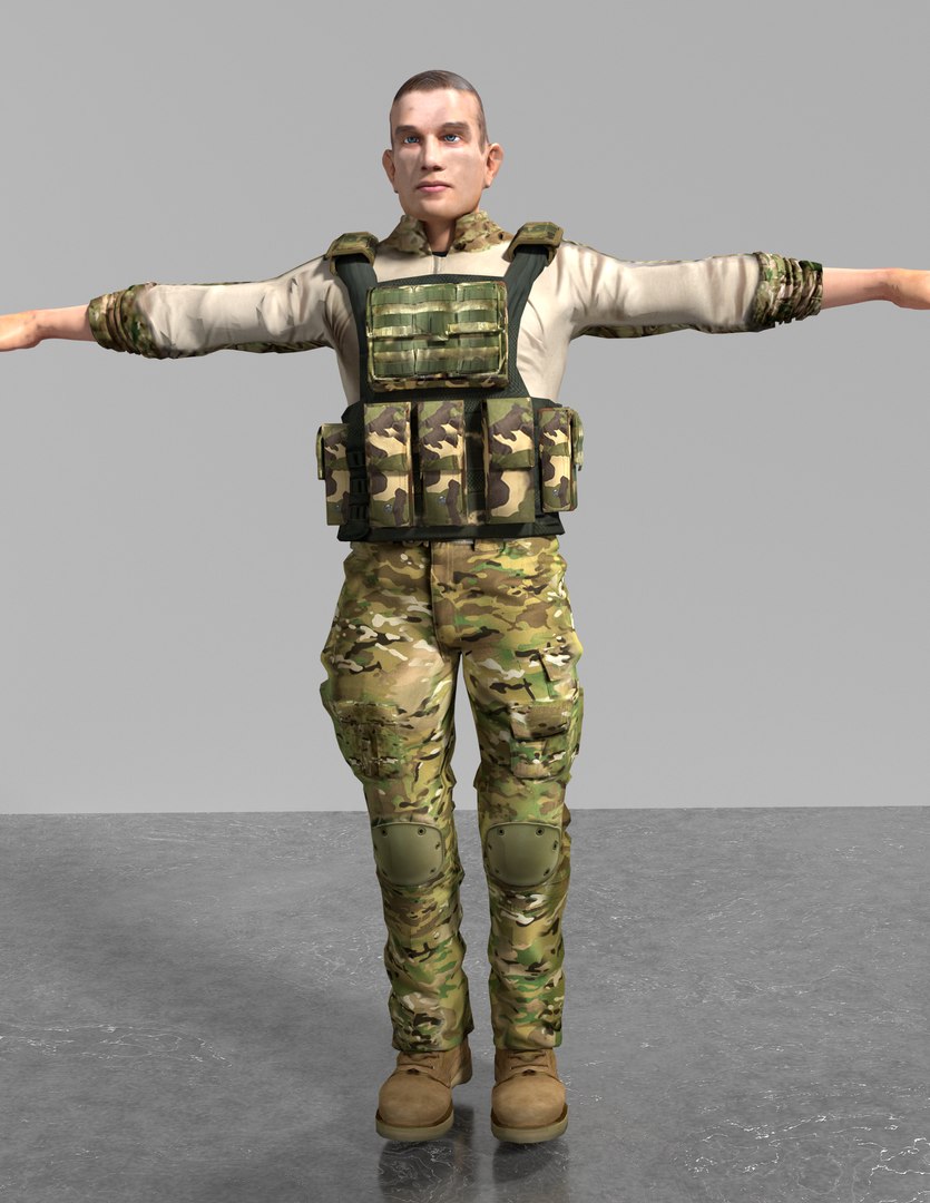 3d Soldier