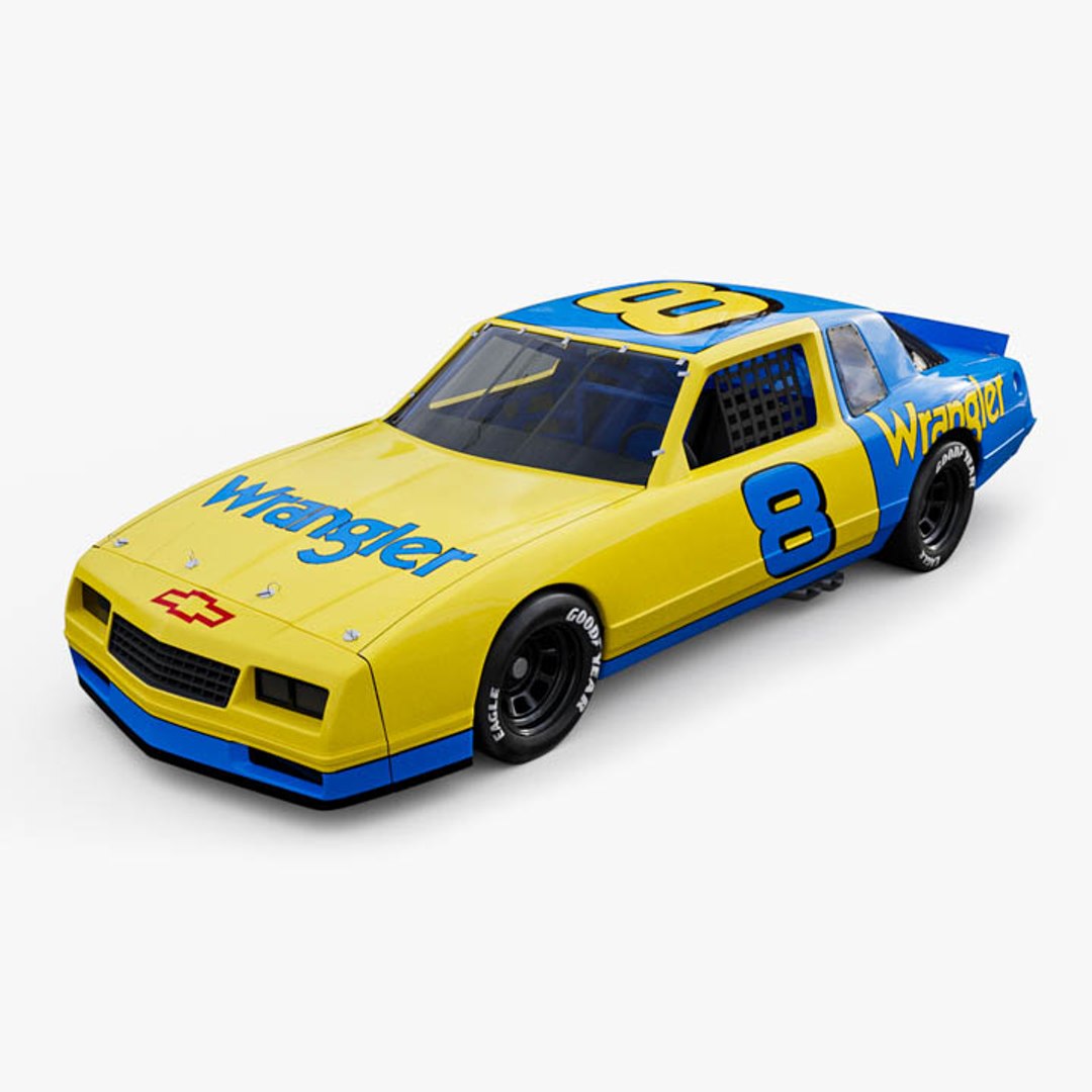 1986 Chevy Monte Carlo - NASCAR 3D model - TurboSquid 2149176
