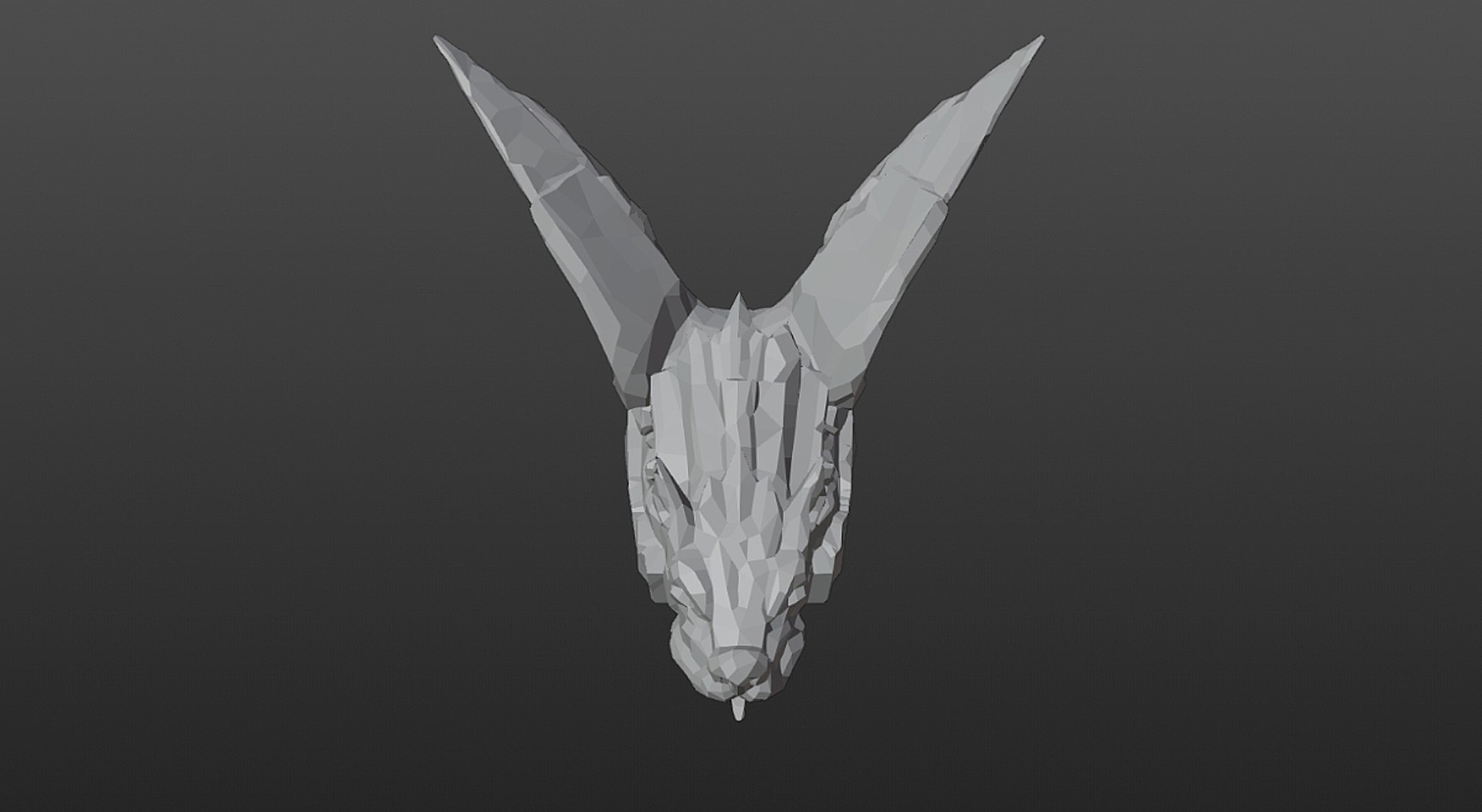 3D Low-Poly Art Deco Gargoyle On Pedestal - TurboSquid 2227027