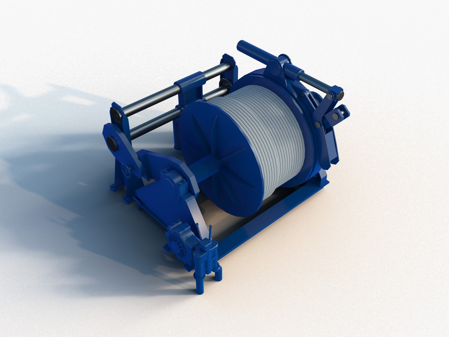Big stern winch 3D model - TurboSquid 1591983