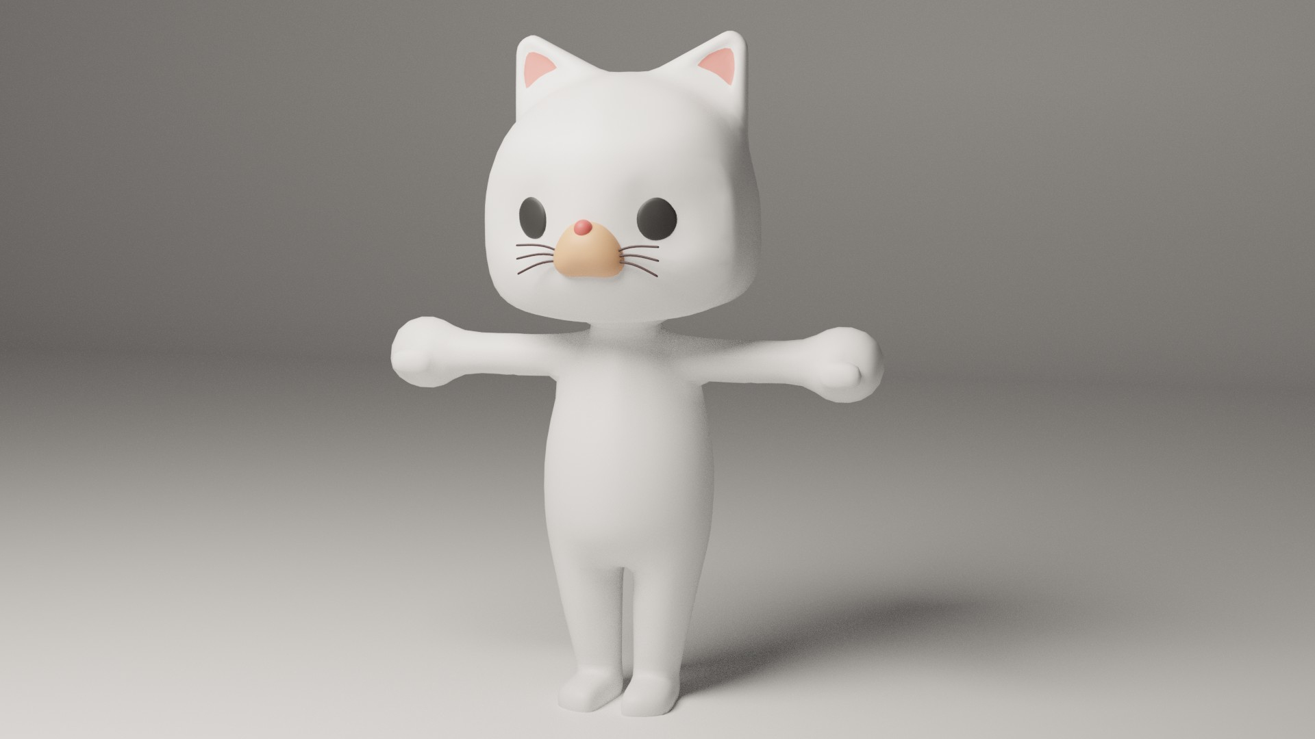 3D Cartoon Cat Rigged Model - TurboSquid 2186688