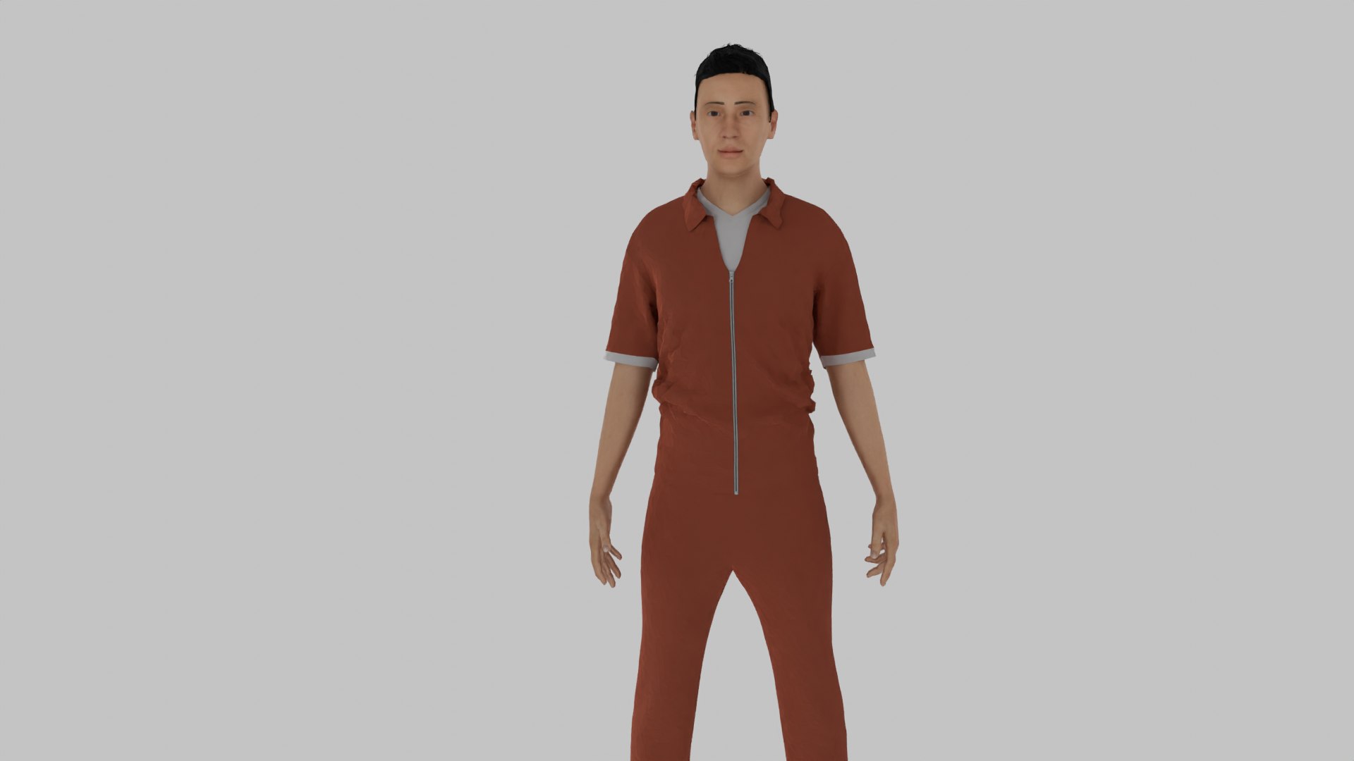Prisoner 3D Model - TurboSquid 1971599