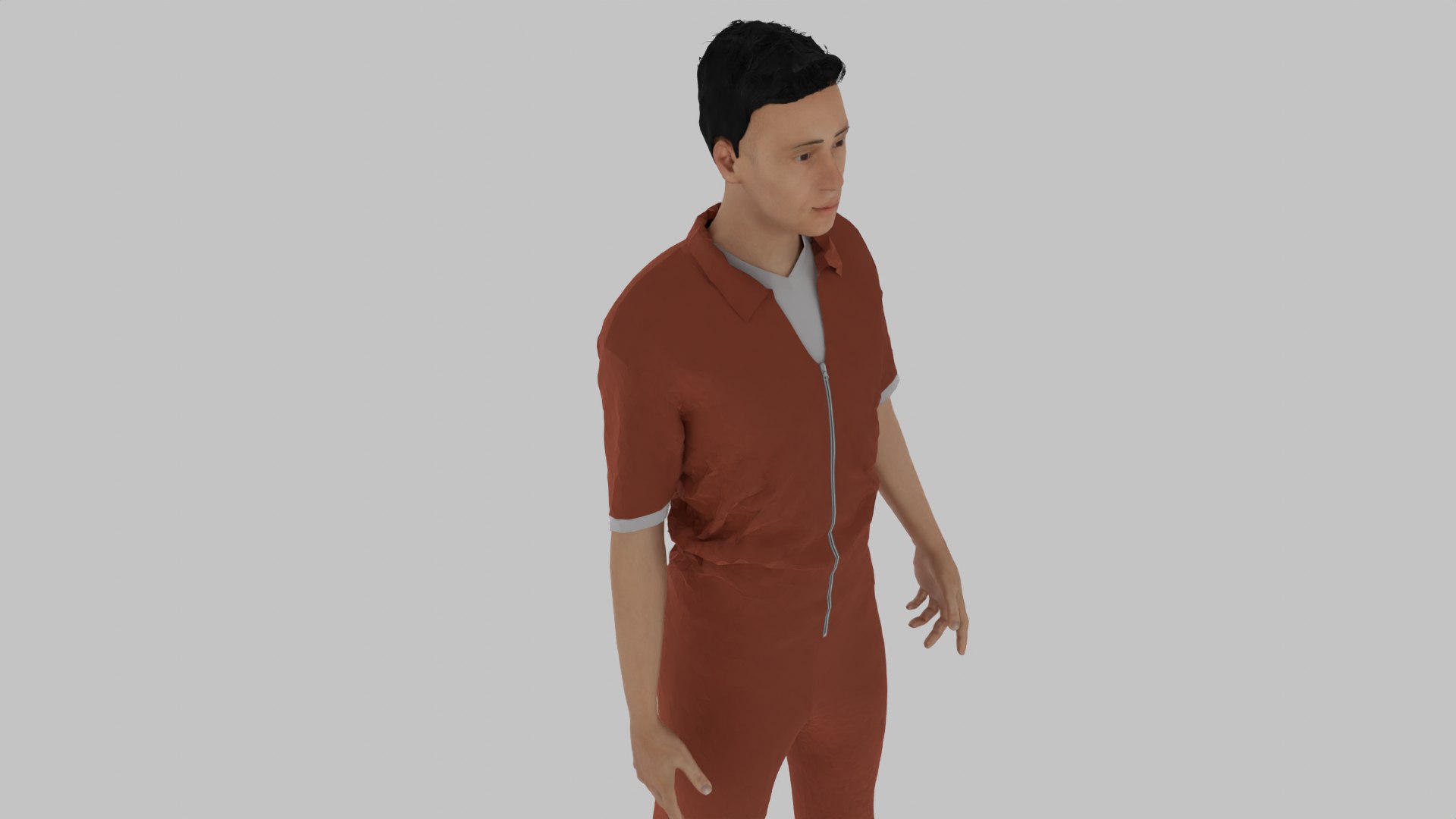Prisoner 3D Model - TurboSquid 1971599