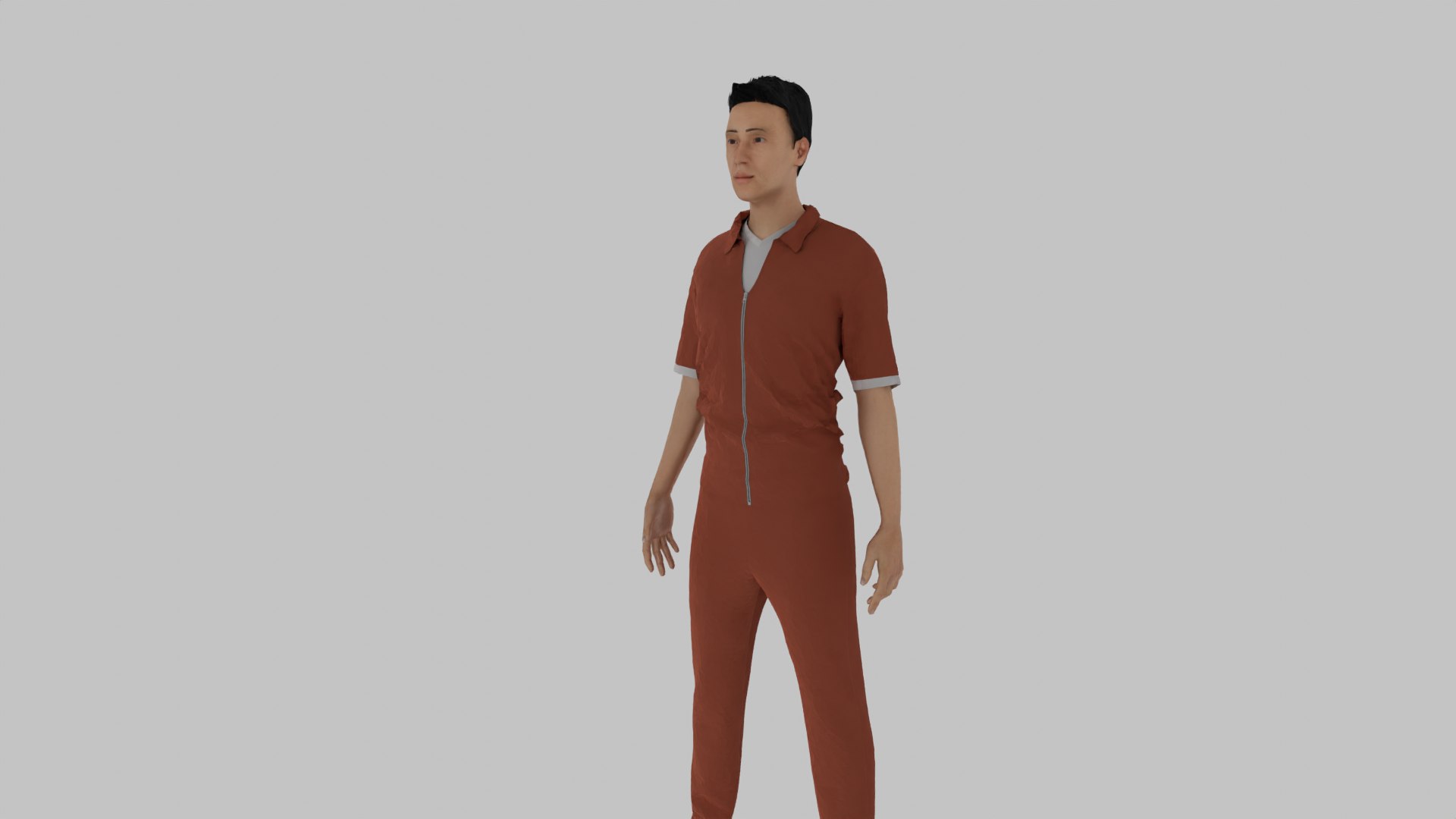 Prisoner 3D Model - TurboSquid 1971599