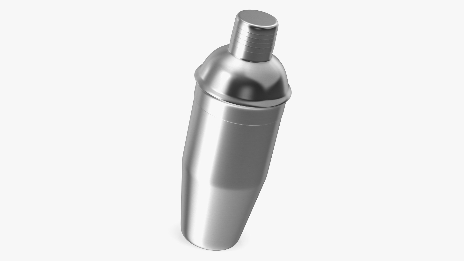 Stainless Steel Cocktail Shaker 3D Model - TurboSquid 2139429