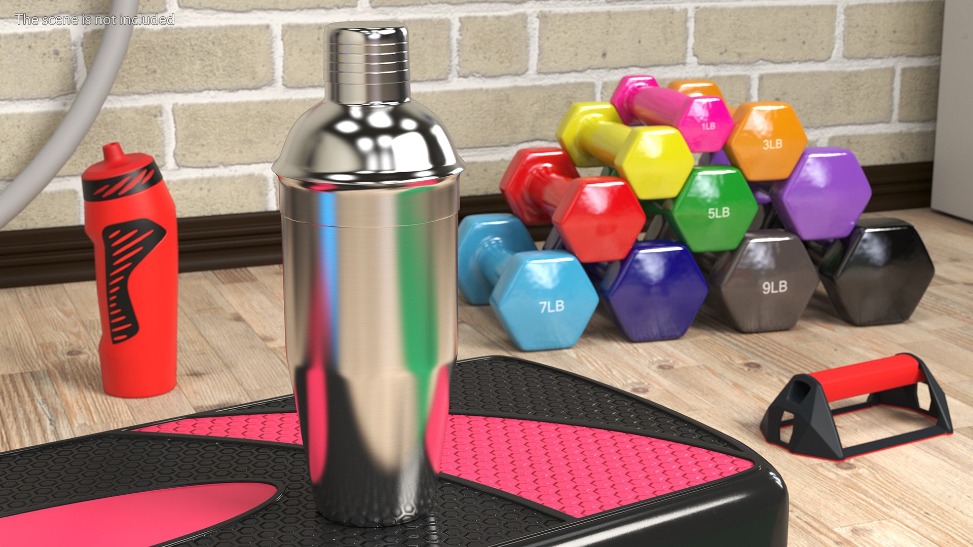 Stainless Steel Cocktail Shaker 3D Model - TurboSquid 2139429
