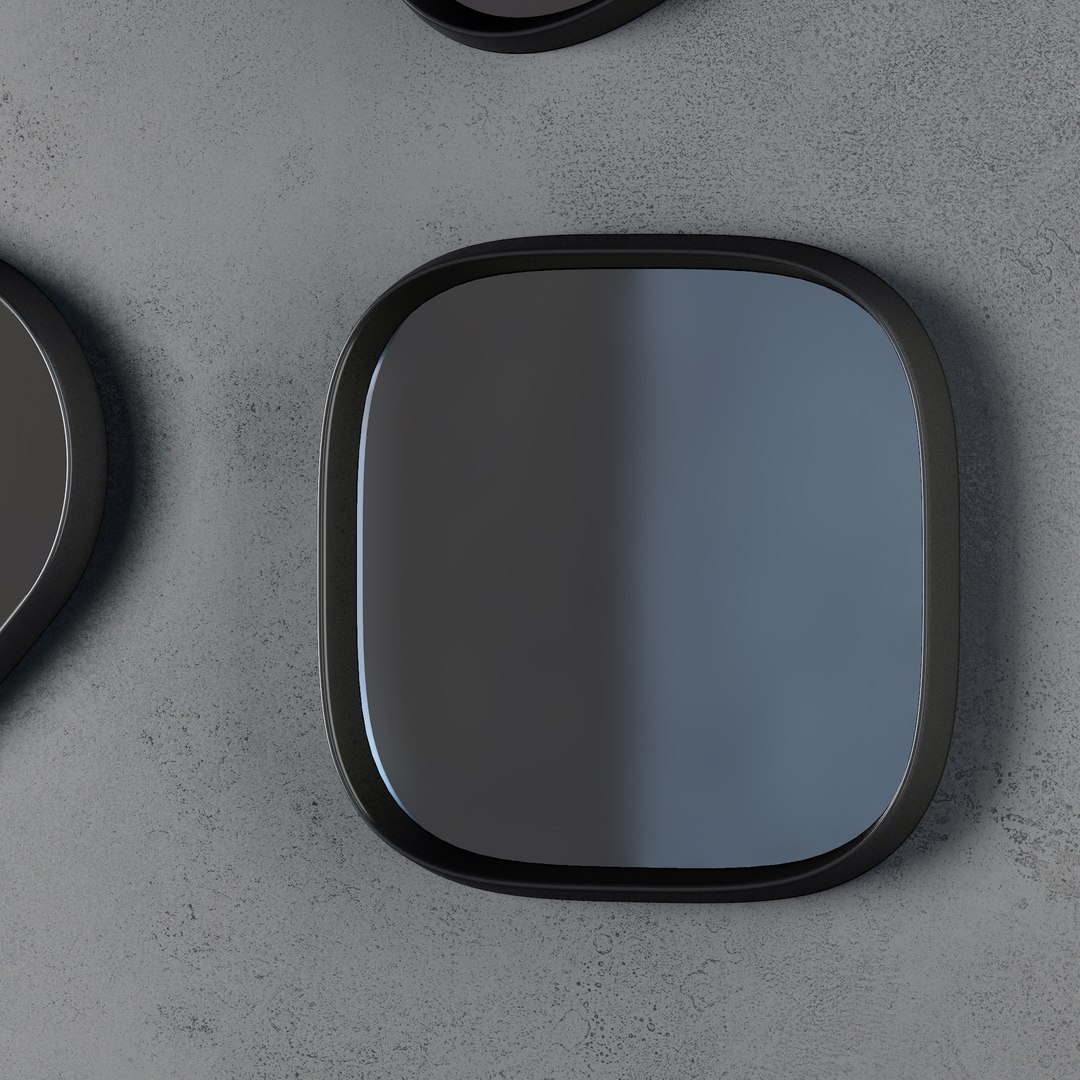 Porada Mix Mirrors Set 3D - TurboSquid 2084731