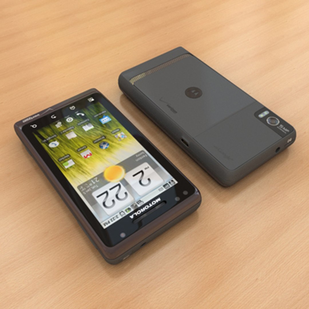 motorola milestone droid 2 3ds