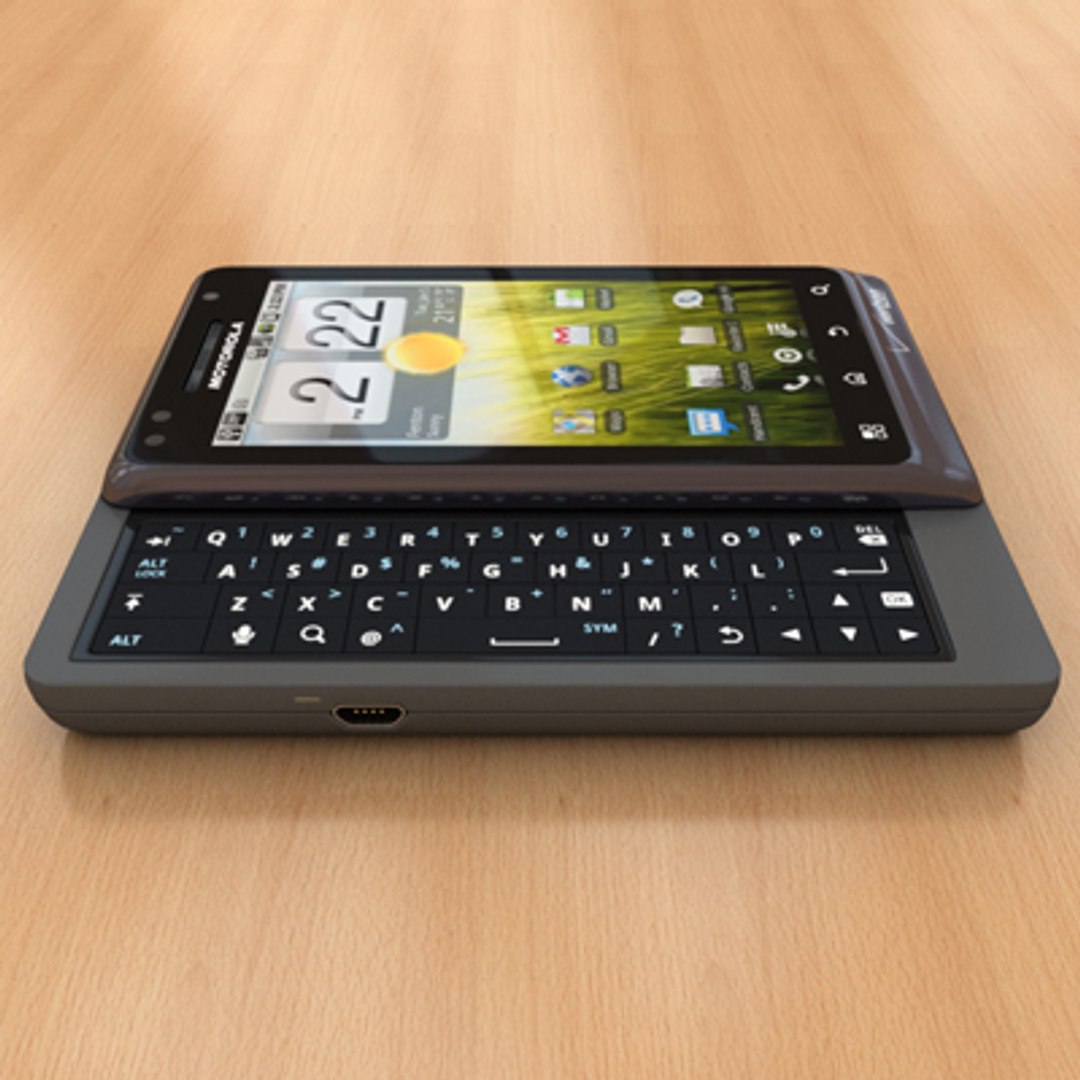 motorola milestone droid 2 3ds