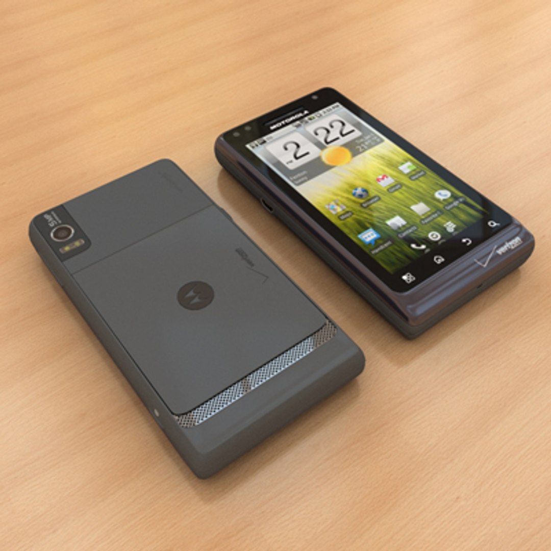 motorola milestone droid 2 3ds