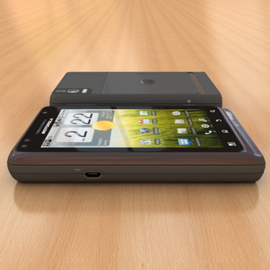 motorola milestone droid 2 3ds