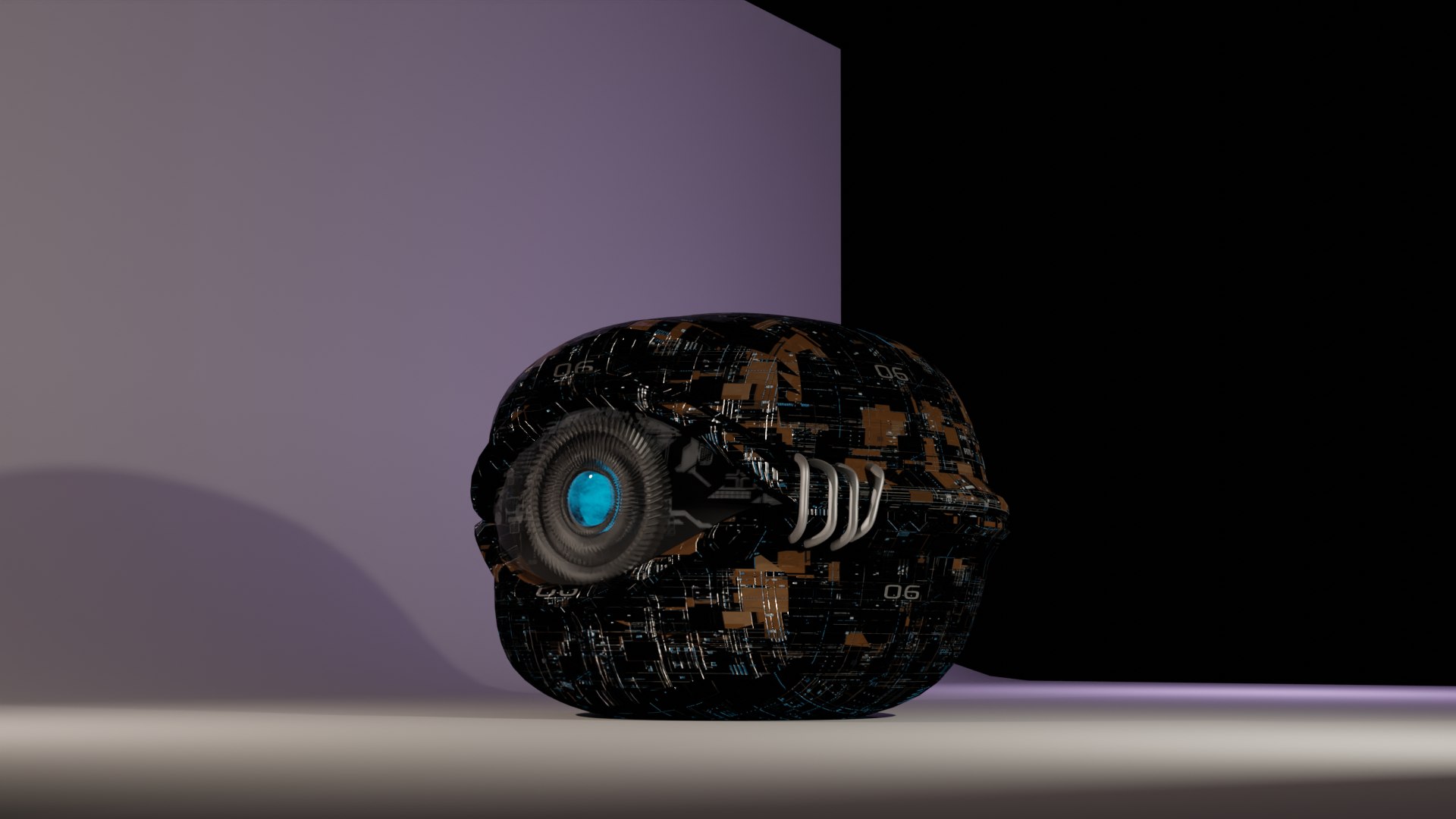 Sci-fi Drone Orb-06 3D - TurboSquid 2067326