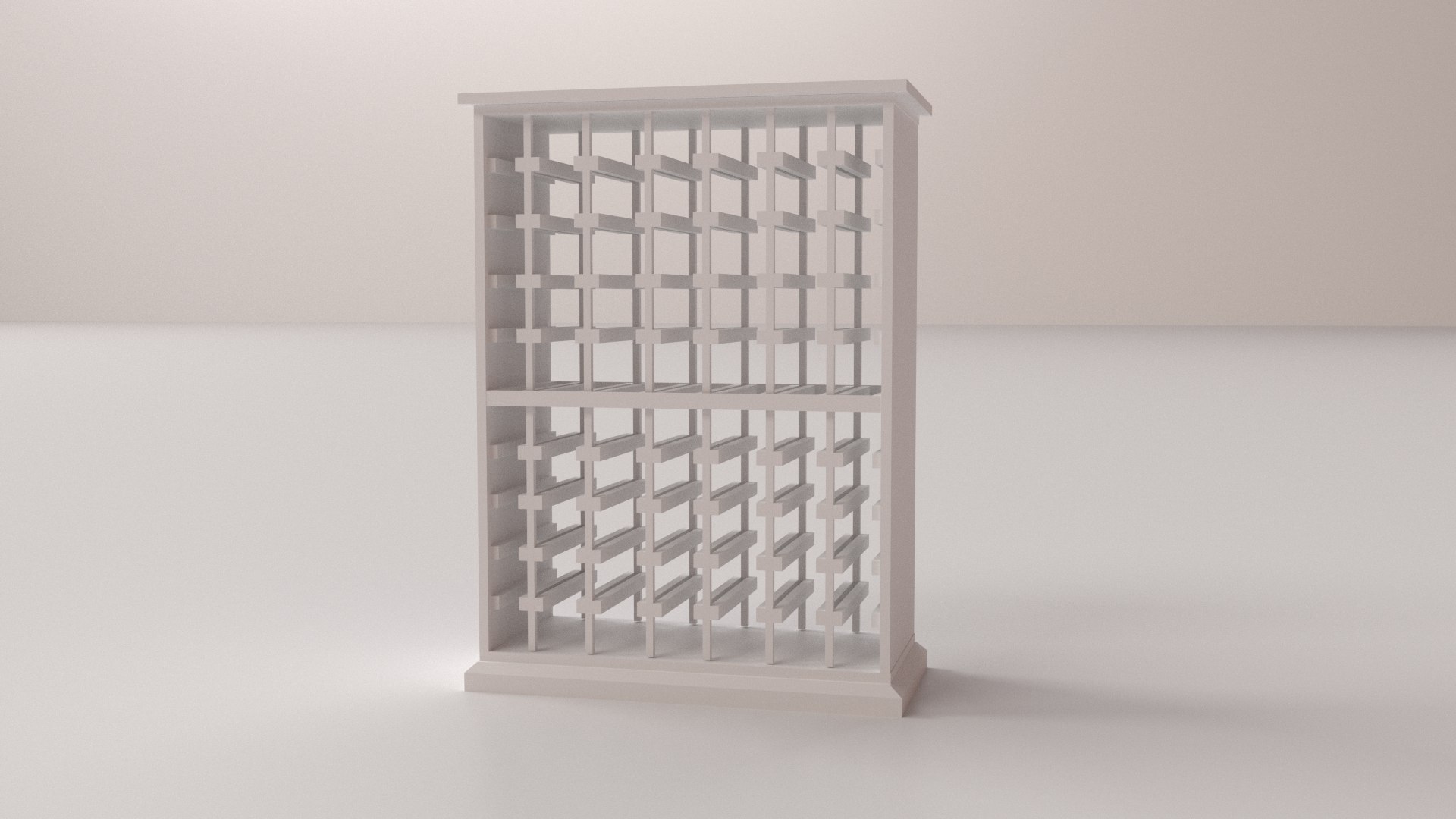 Wine Rack 3D Model - TurboSquid 1681498